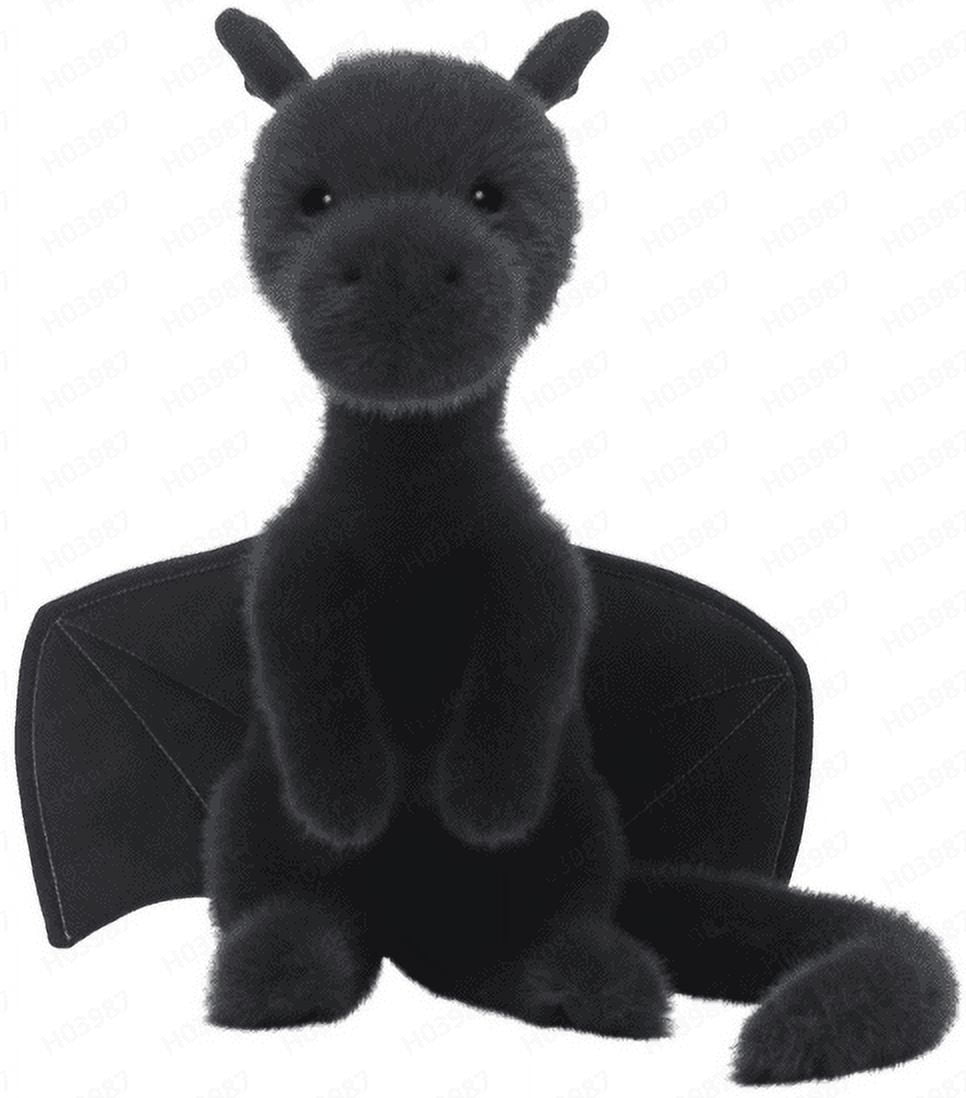Jellycat Onyx Dragon Stuffed Animal, Huge 23 inches - Mythical Plush ...