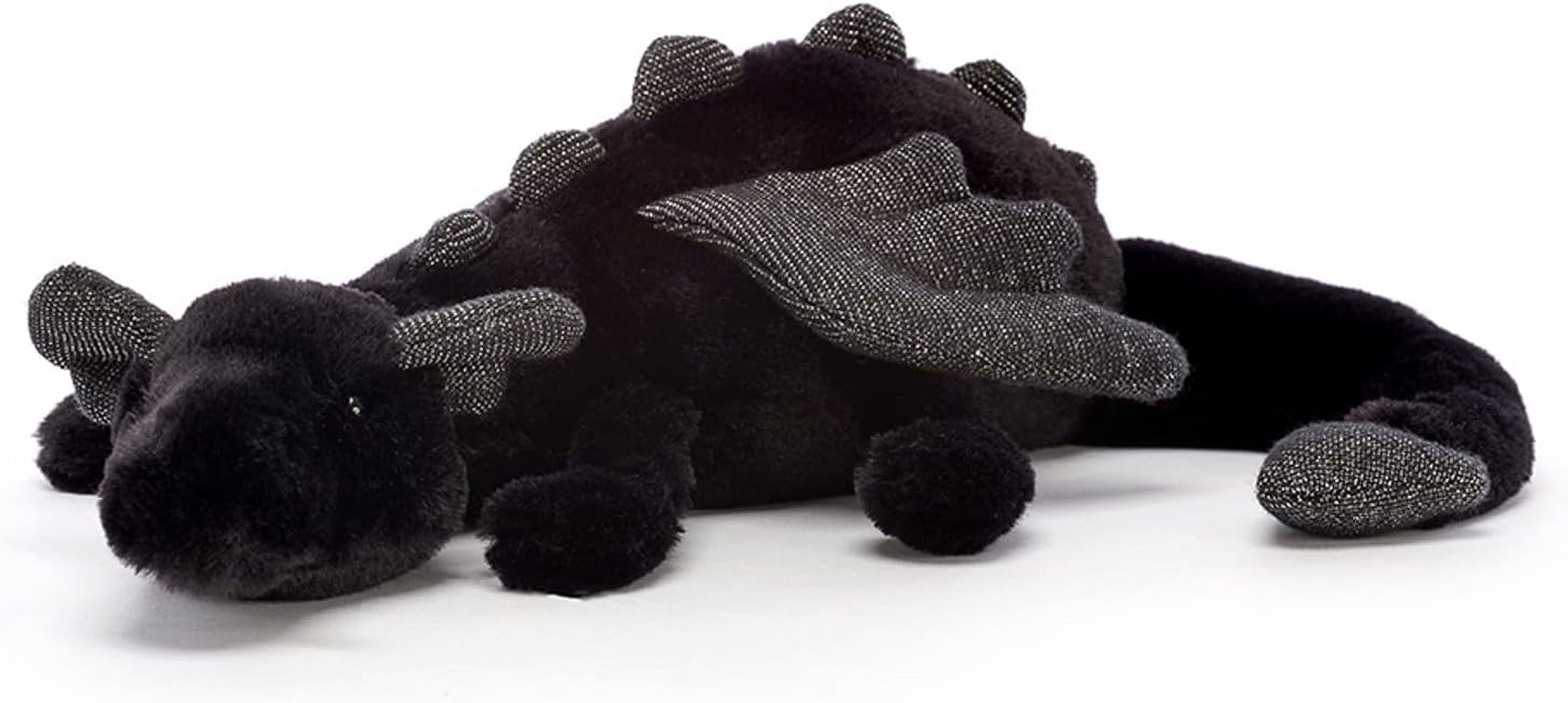 Jellycat Onyx Dragon Stuffed Animal, Large 19" | Mythical Plush Toy ...