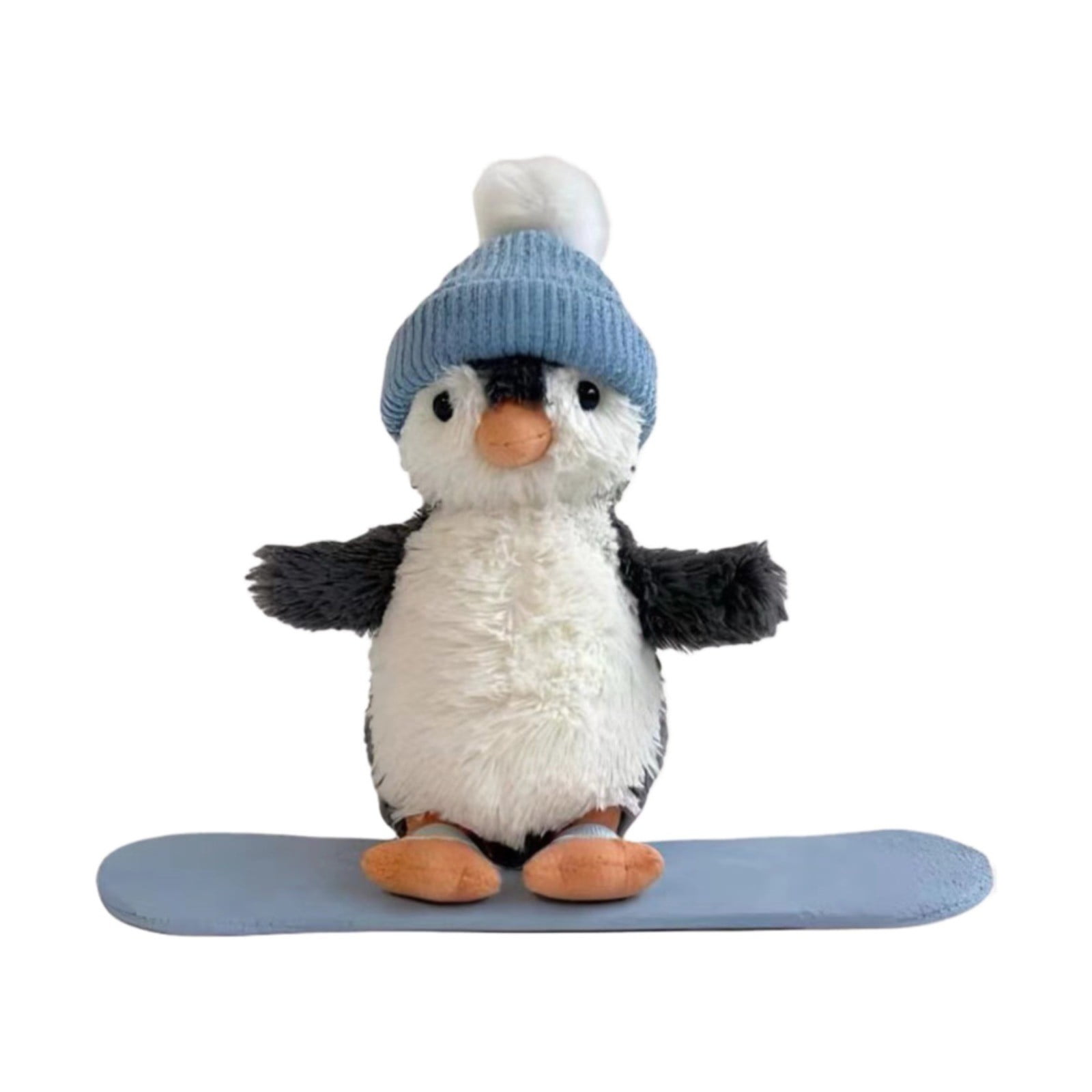 Jellycat Peanuts Penguin Doll - Snowboarding Penguin Plush Toys ...