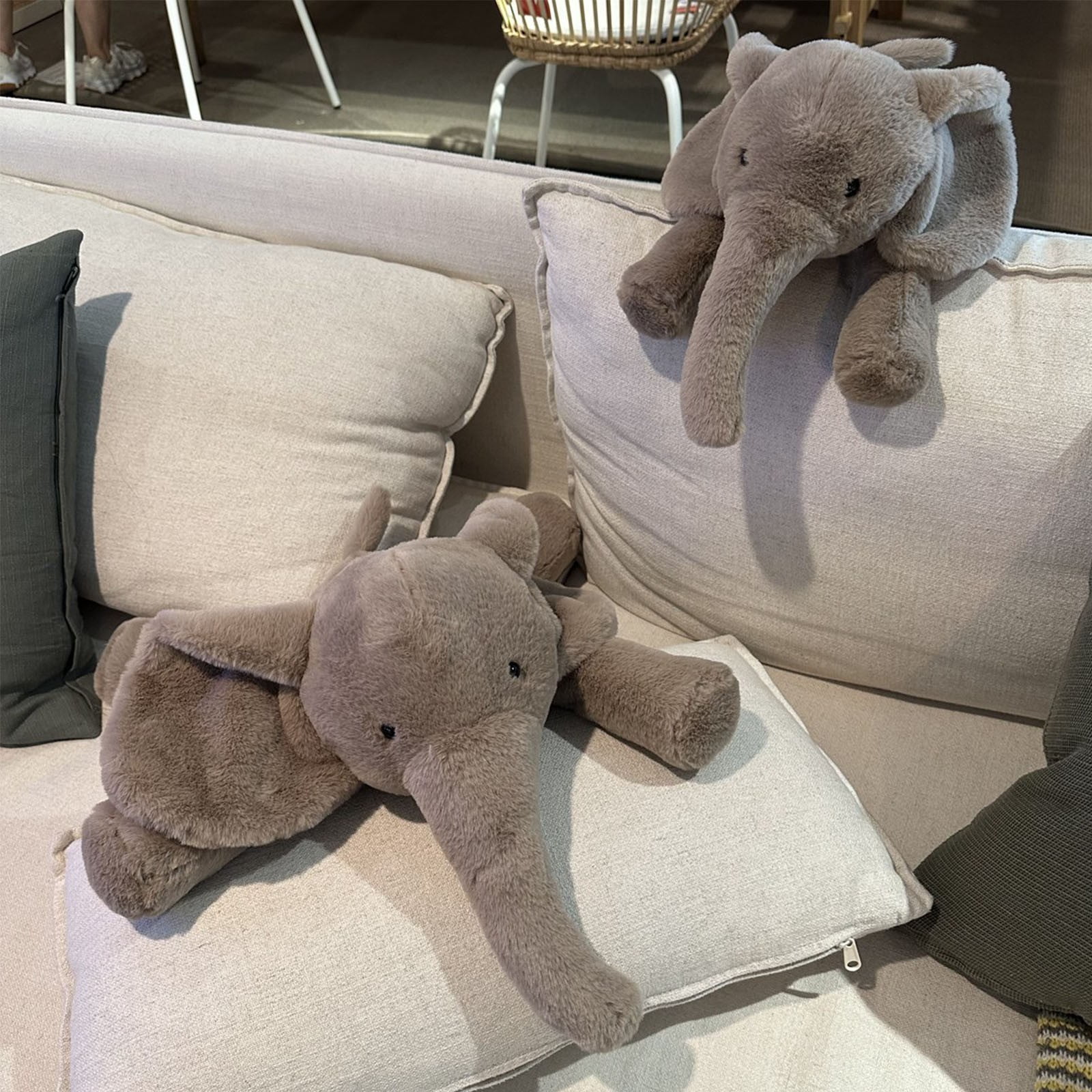 Jellycat Plush Toys Elephants for Kids Cartoon Velvet Elephants Stuffed ...