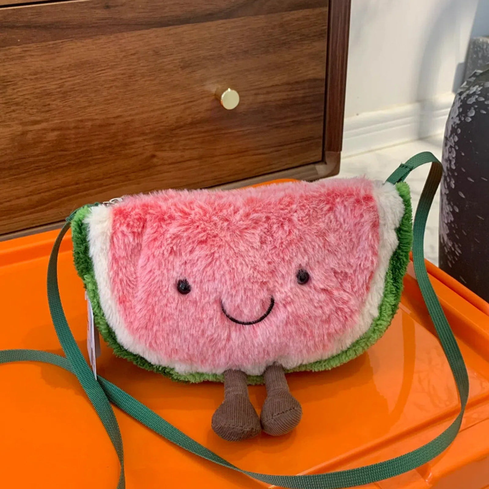 Jellycat Plush Toys Watermelon Jellycat ,7.1" Jellycat Watermelon ...