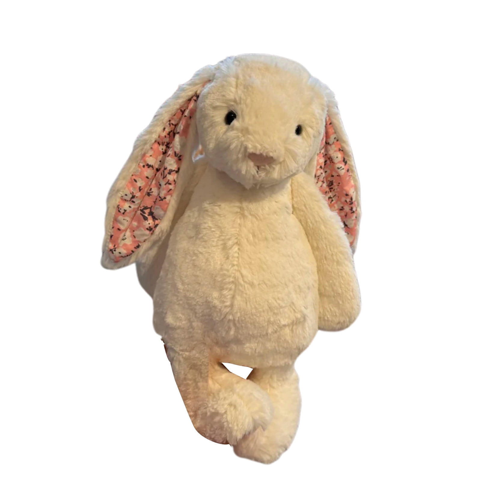 Jellycat Plush toy Adorable White Cherry Ear Bunny Rabbit Cuddly Toy ...