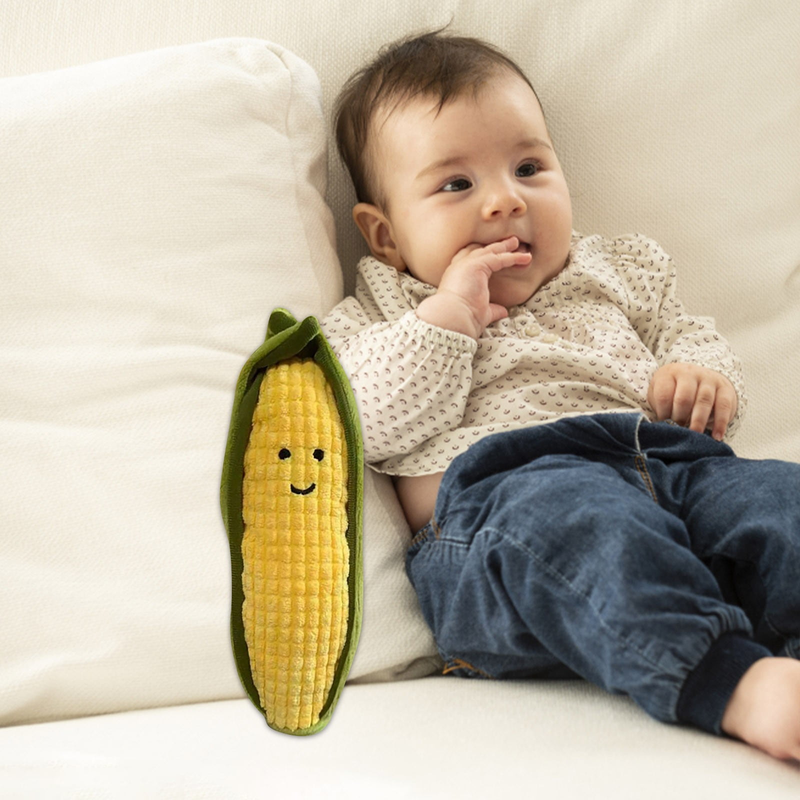 Jellycat Plush toy Fruit And Vegetable Series Corn Doll For Baby ...