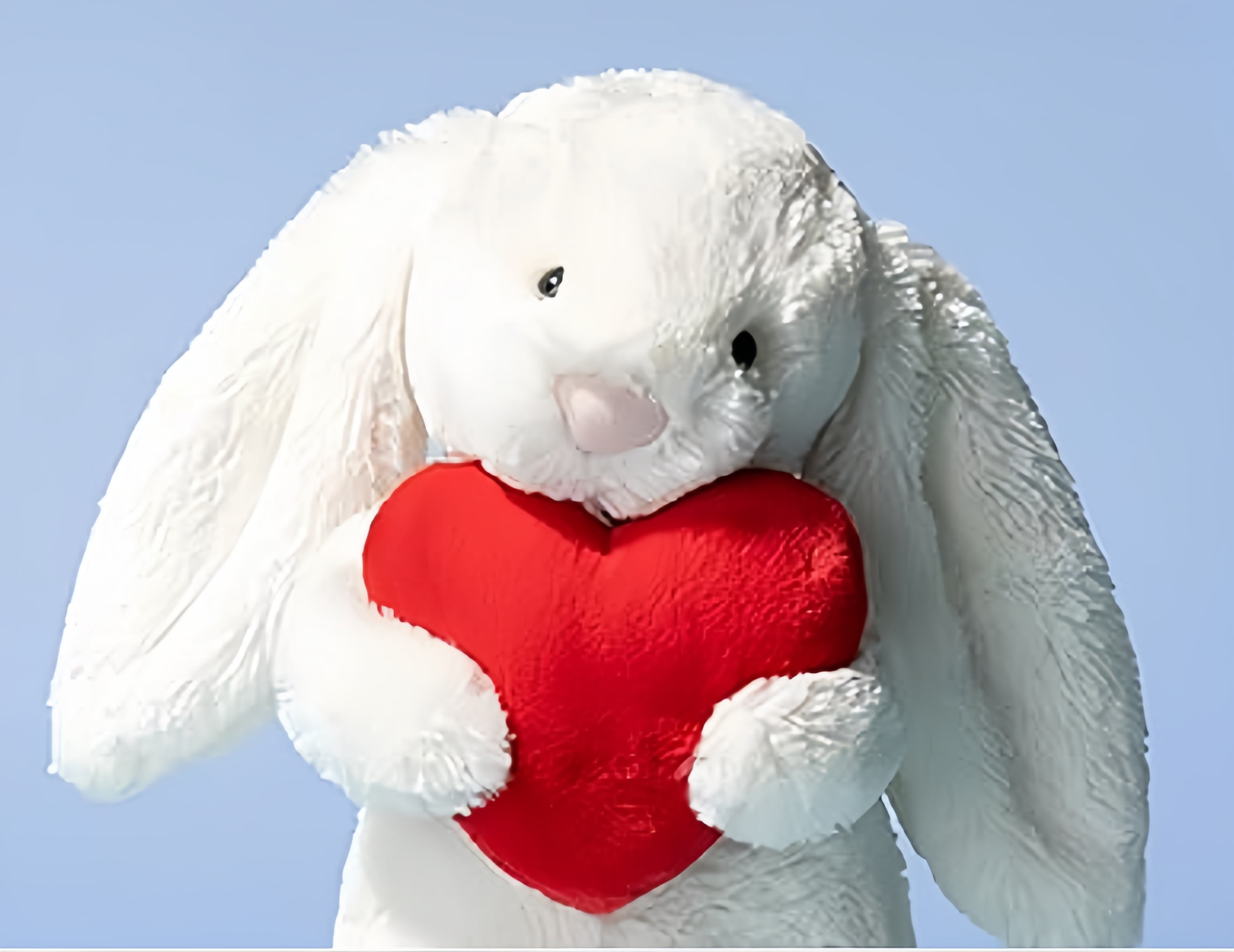 Jellycat Red Heart Bunny Plush: The Ideal Easter & Birthday Surprise ...