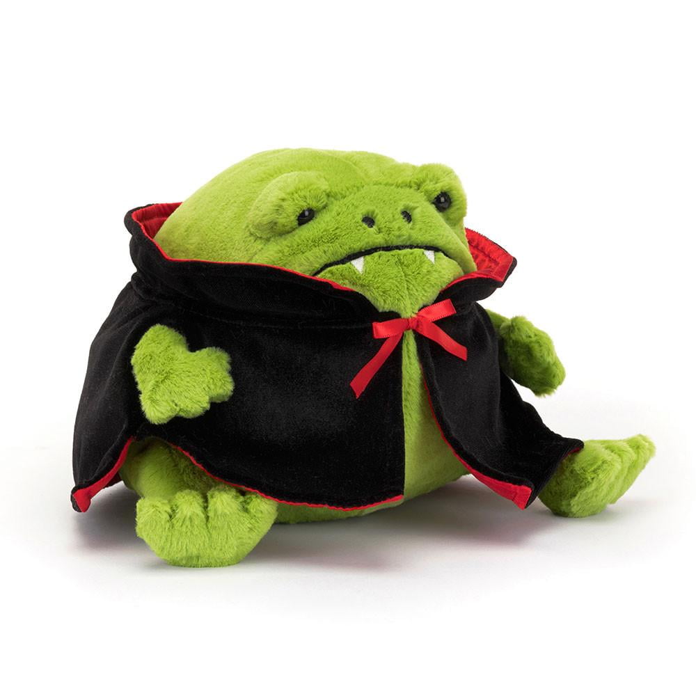 Jellycat Ricky Rain Frog Vampire - Halloween Series | Cute Vampire Frog ...