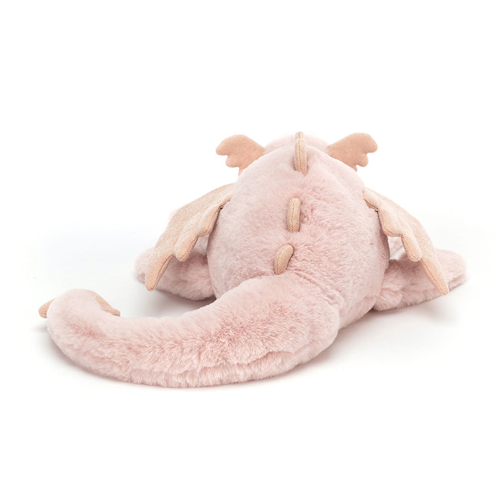 Jellycat Rose Dragon Plush - Elegant Pink Mythical Creature - Walmart.com