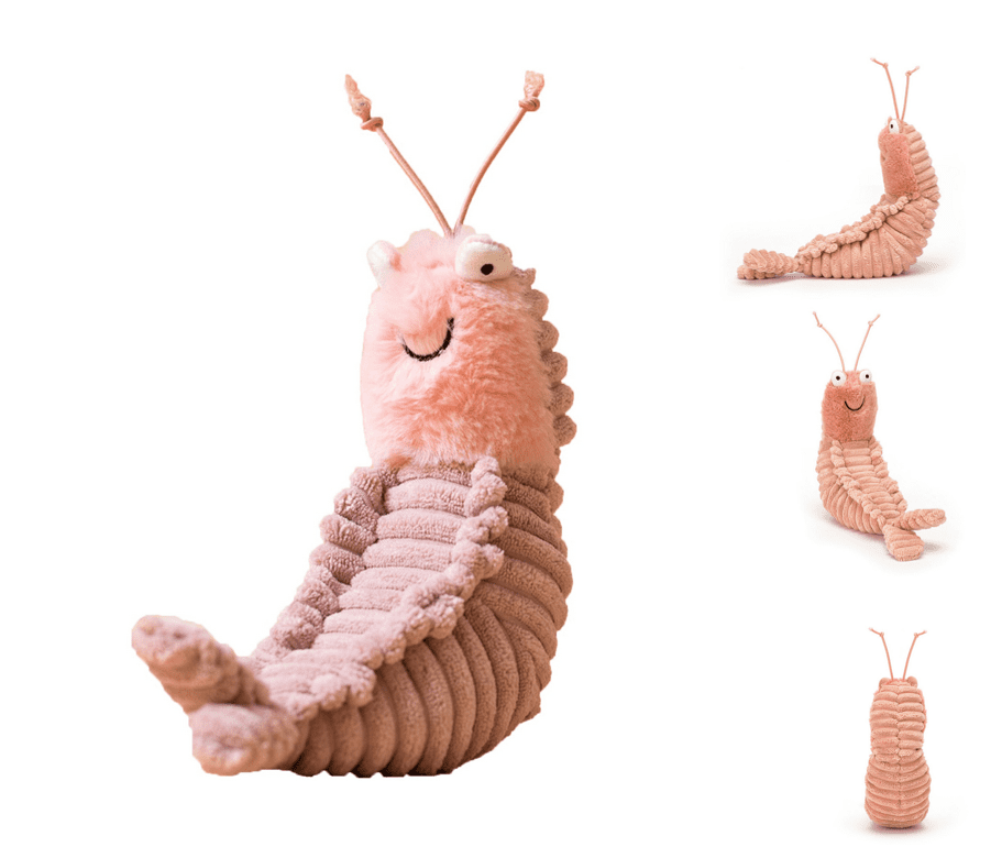 Jellycat Sheldon Shrimp 8.7" Plush - The Most Adorable Crustacean Gift ...