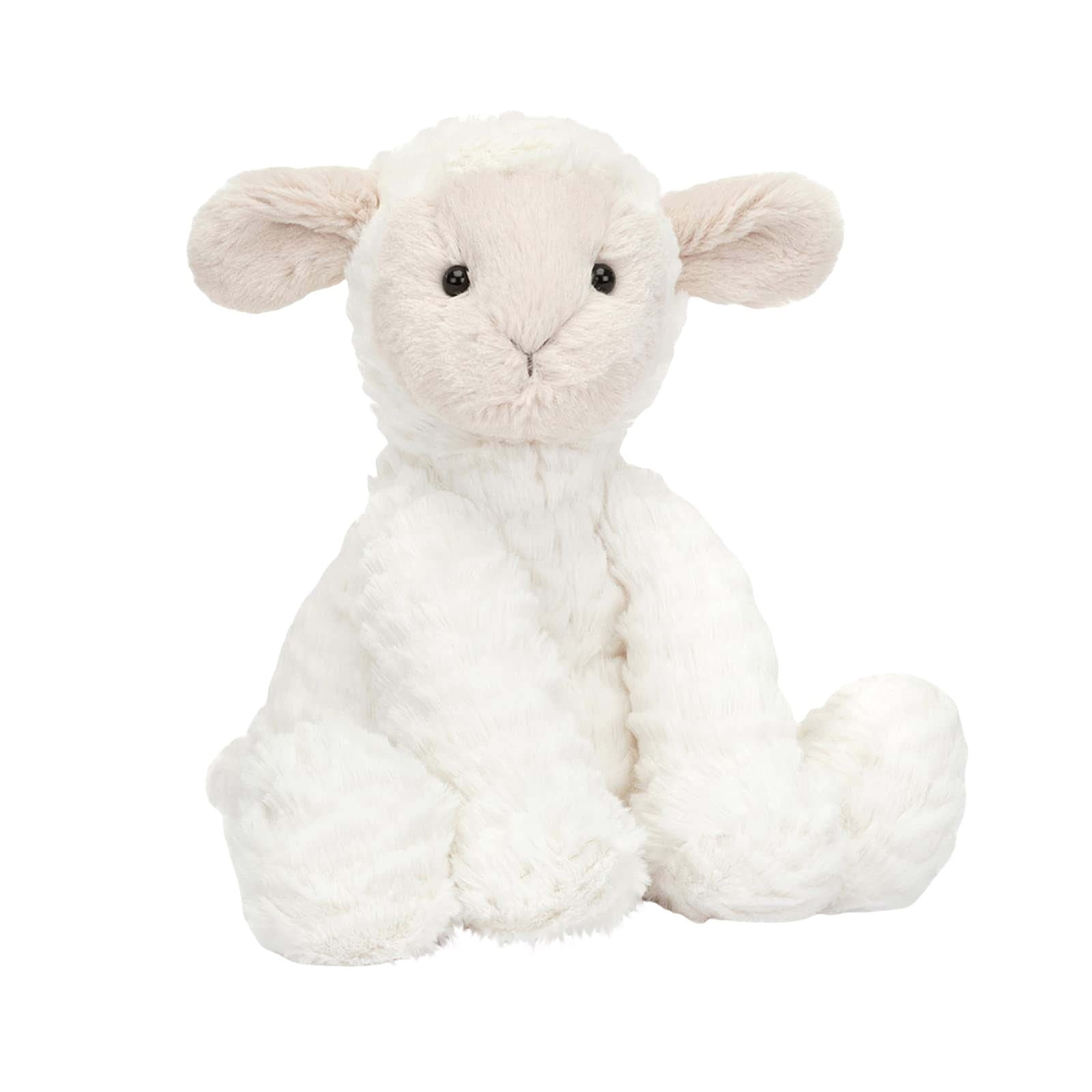 Jellycat Smudge Lamb Plush – 9” Creamy White Stuffed Toy – Adorable ...