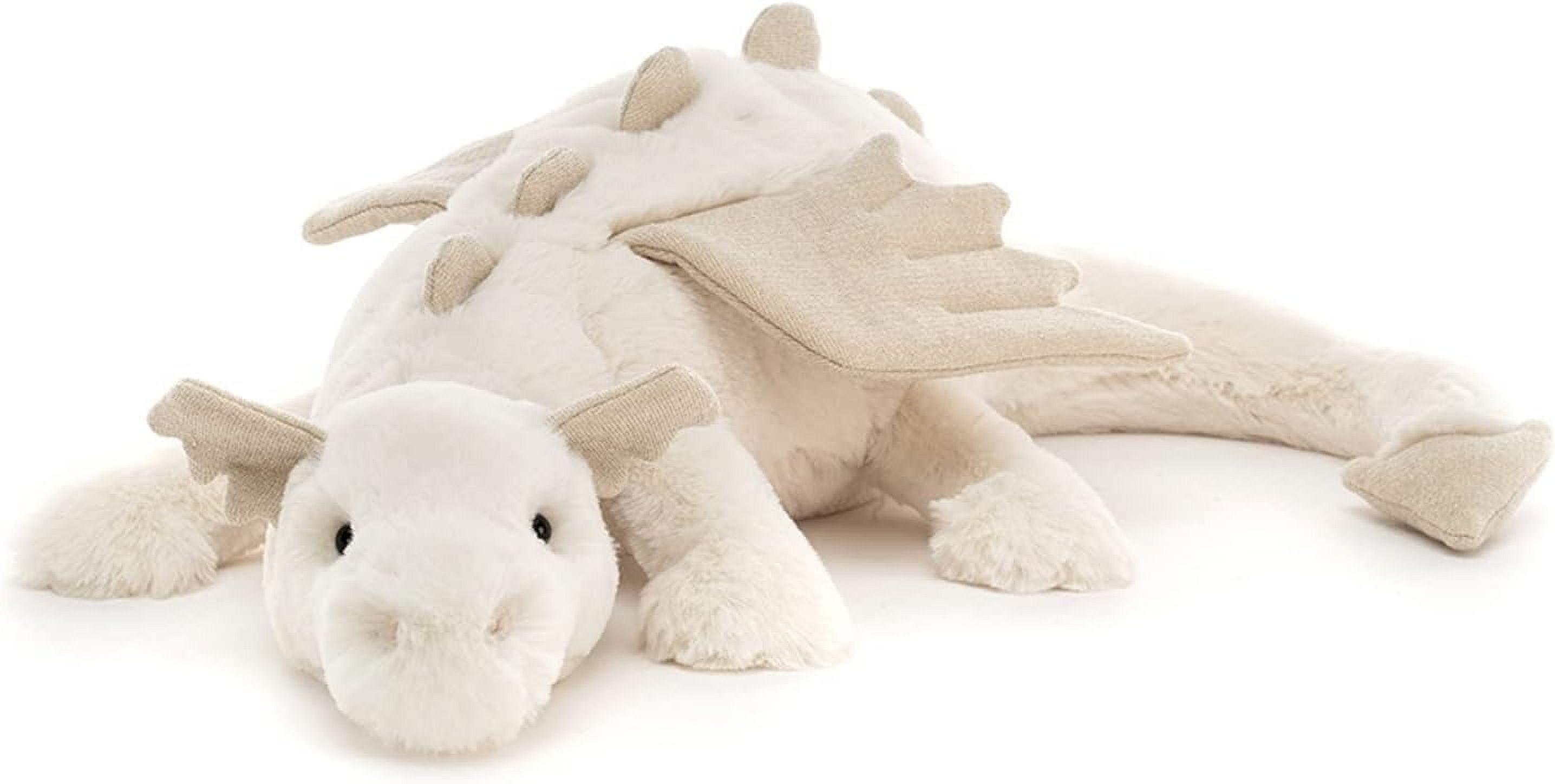 Jellycat Snow Dragon Stuffed Animal, Large 19.5 inches - Mythical Plush ...