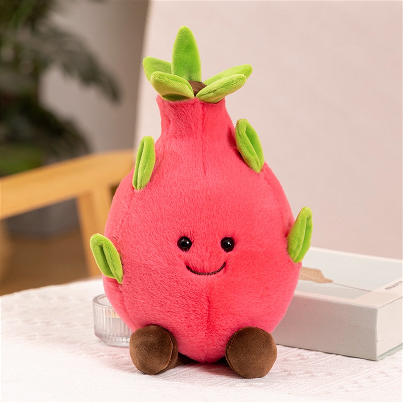 Jellycat Soft Toys, Fruit Serie,13 Inch Pitaya Fruit Plush Doll Pillow ...