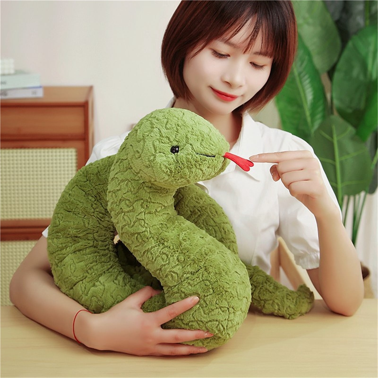 Jellycat Steve Snake Green Plush Doll Stevie Snake Comfort Figure ...