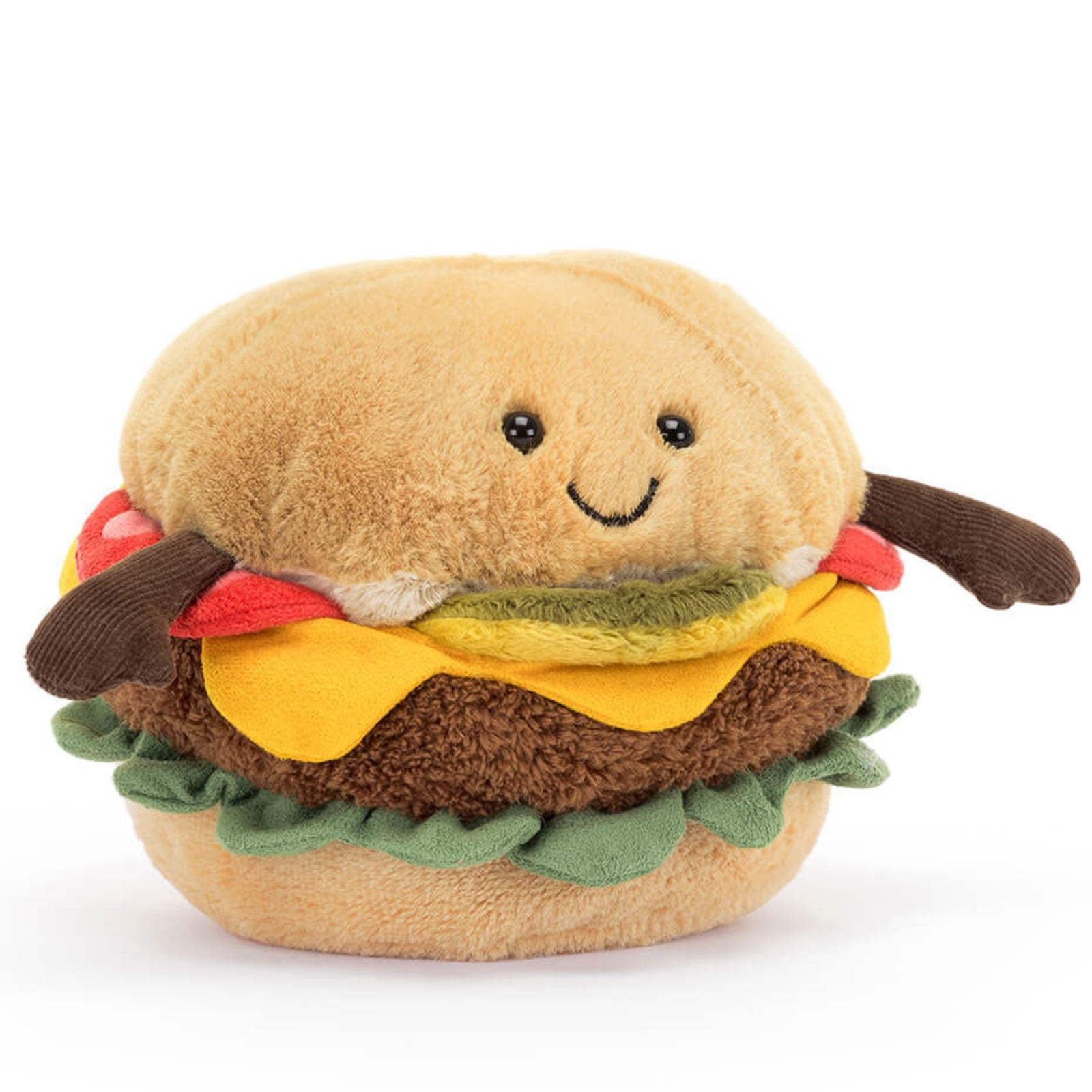 Jellycat Stuffed Animal Toys - Amuseables Burger Plush Doll Jelly Cat ...