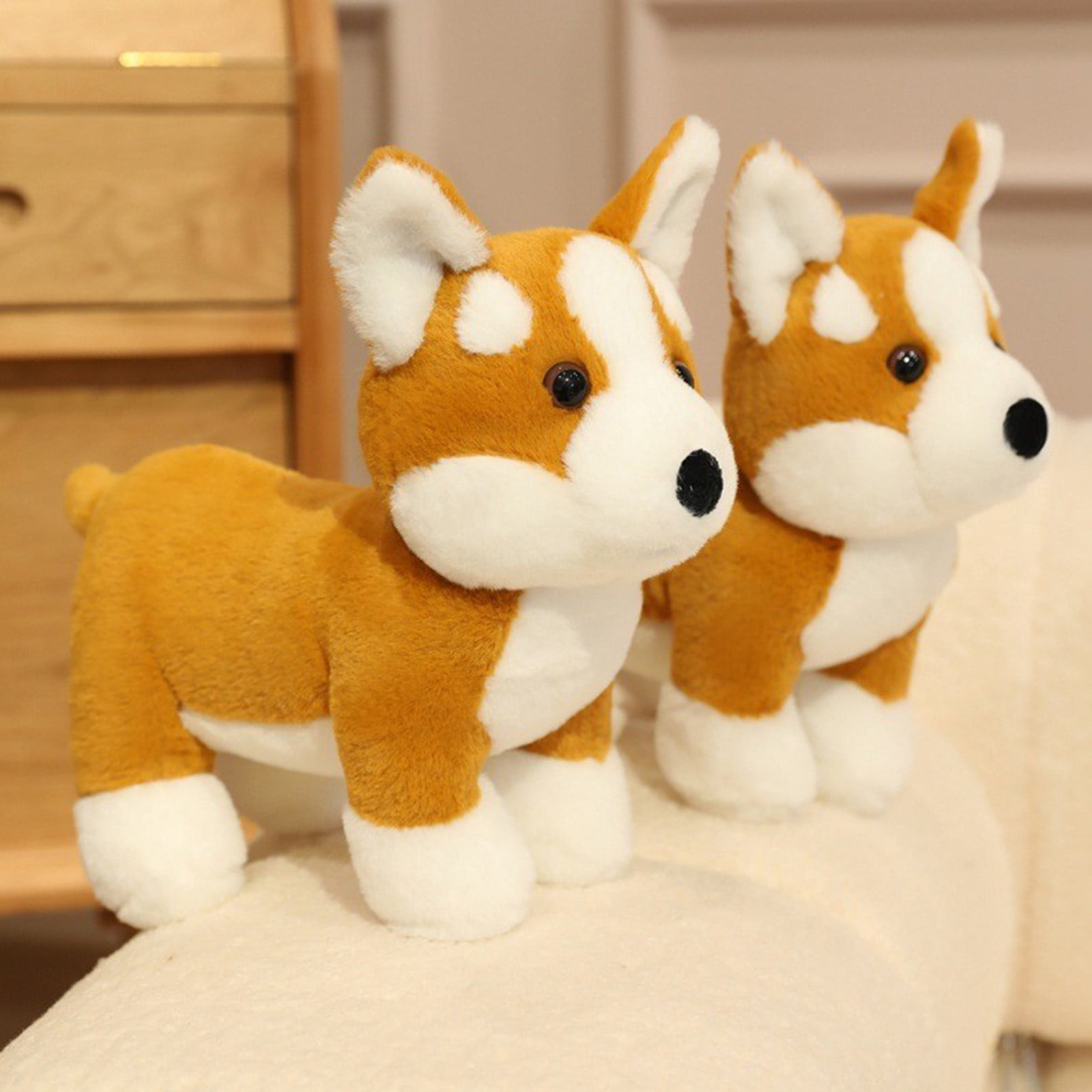 Jellycat Stuffed Animals, 10" Betty Corgi Jellycats Plush Toys, Cute ...