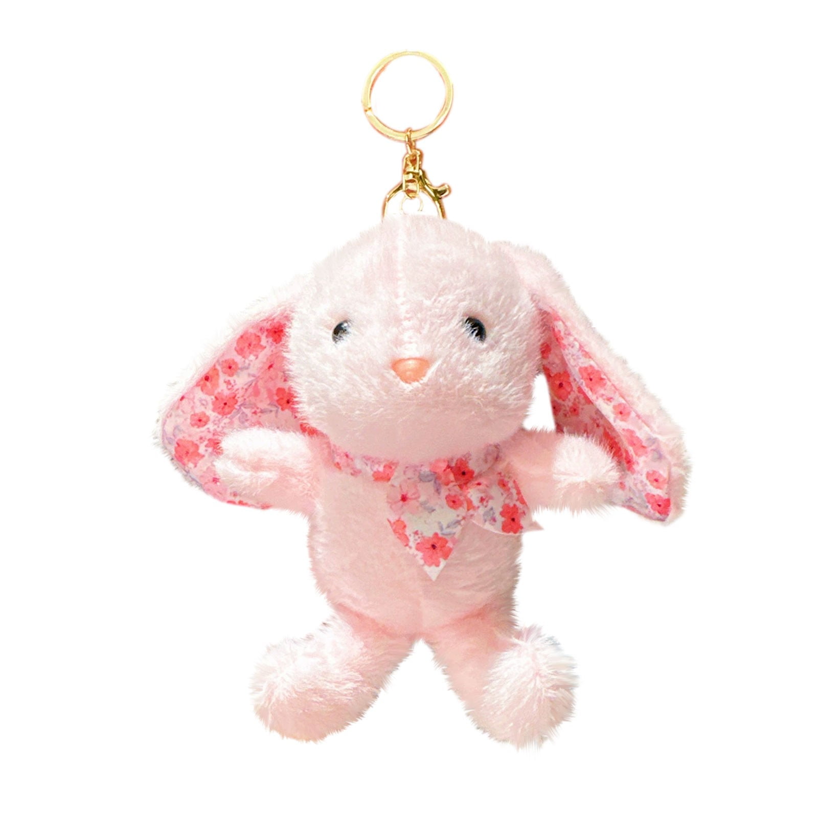 Jellycat Stuffed Animals Adorable Plush Bunny Keychain Cute Pink Rabbit ...