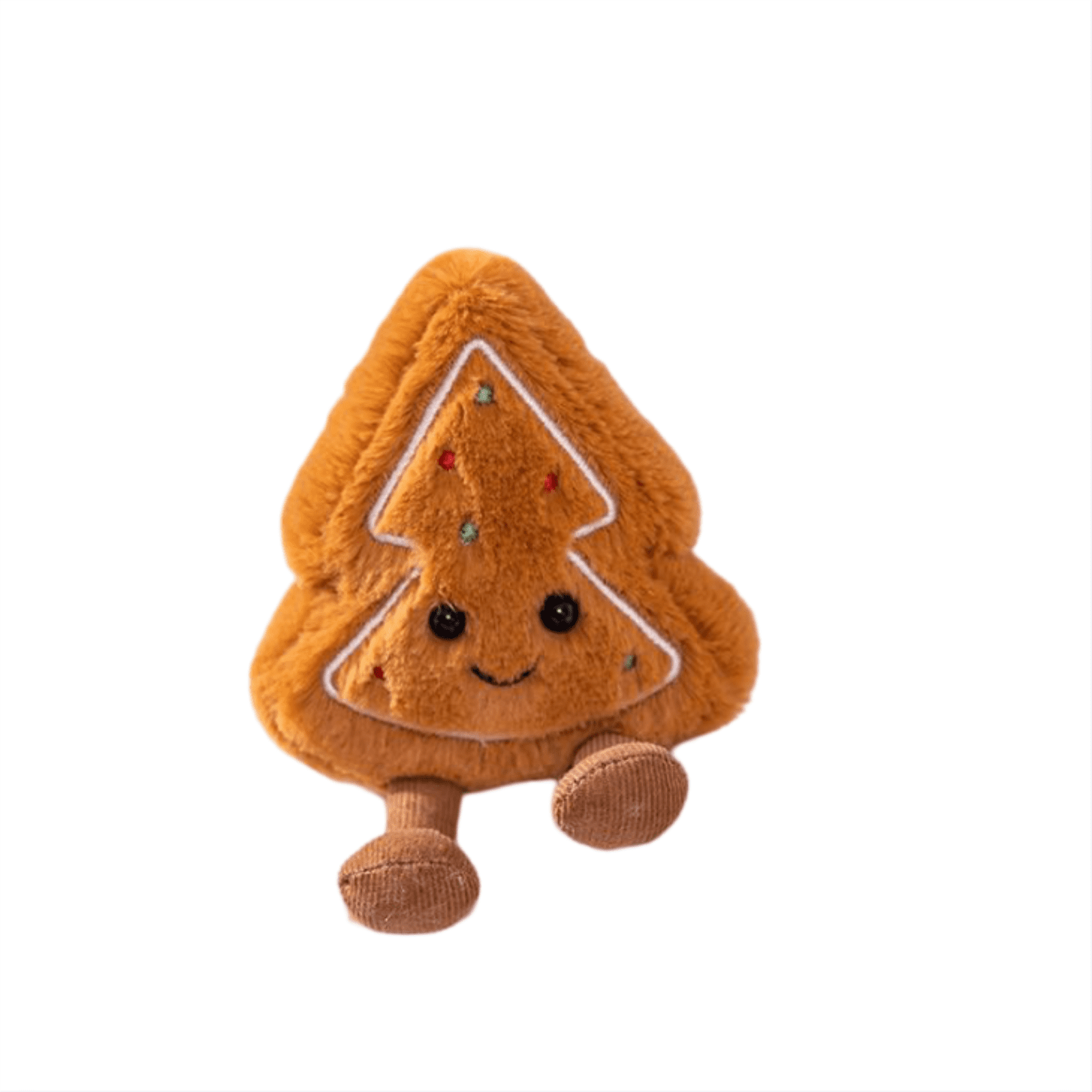 Jellycat Adorable Gingerbread Plush Toy Soft, Cuddly Christmas Tree ...