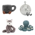 Jellycat Stuffed Animals Cozy Plush Hedgehog Toy with Apple-Shaped ...
