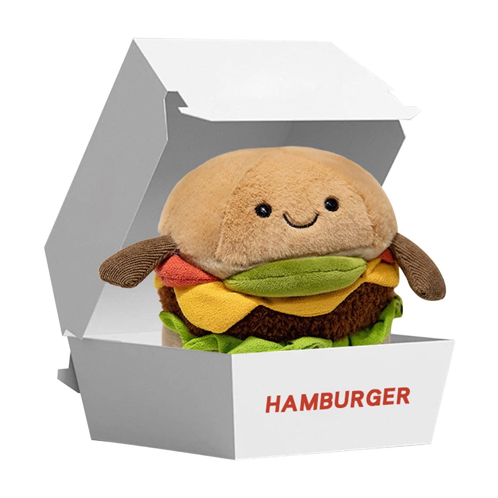 Jellycat Stuffed Animals,Jellycat Toy,Hamburger Pillow Plushies Stuffed ...