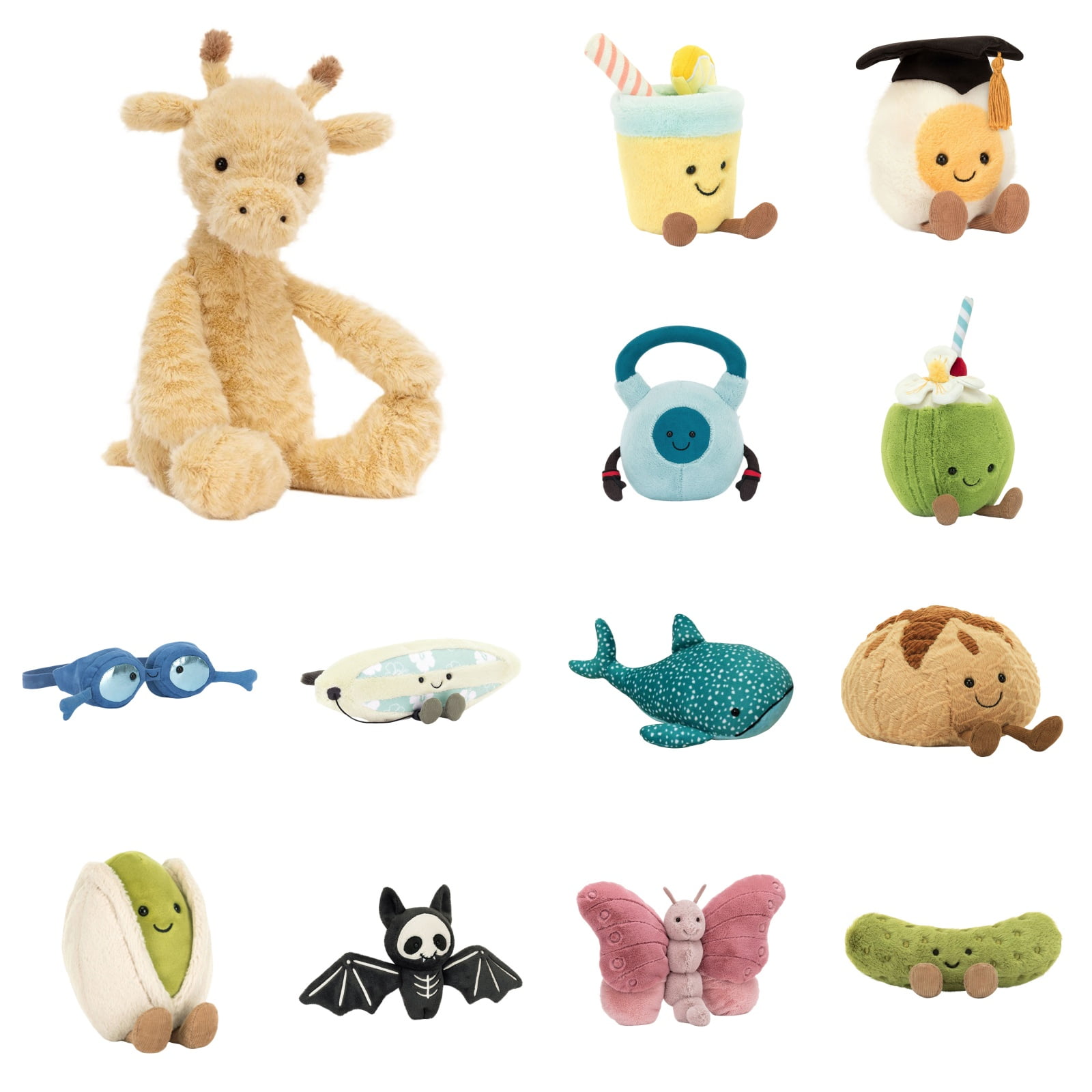 Jellycat Stuffed Animals Plush Bread Loaf Toy Stuffed Animals Jellycat ...