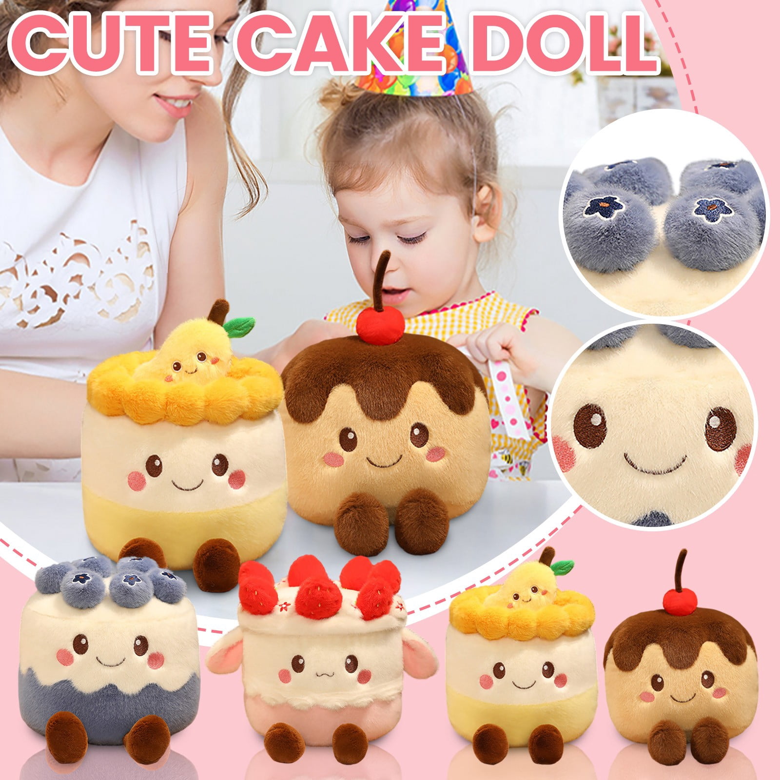Jellycat Stuffed Toy,Jellycat 4PC, Fun Collectible Plush for Kids and ...