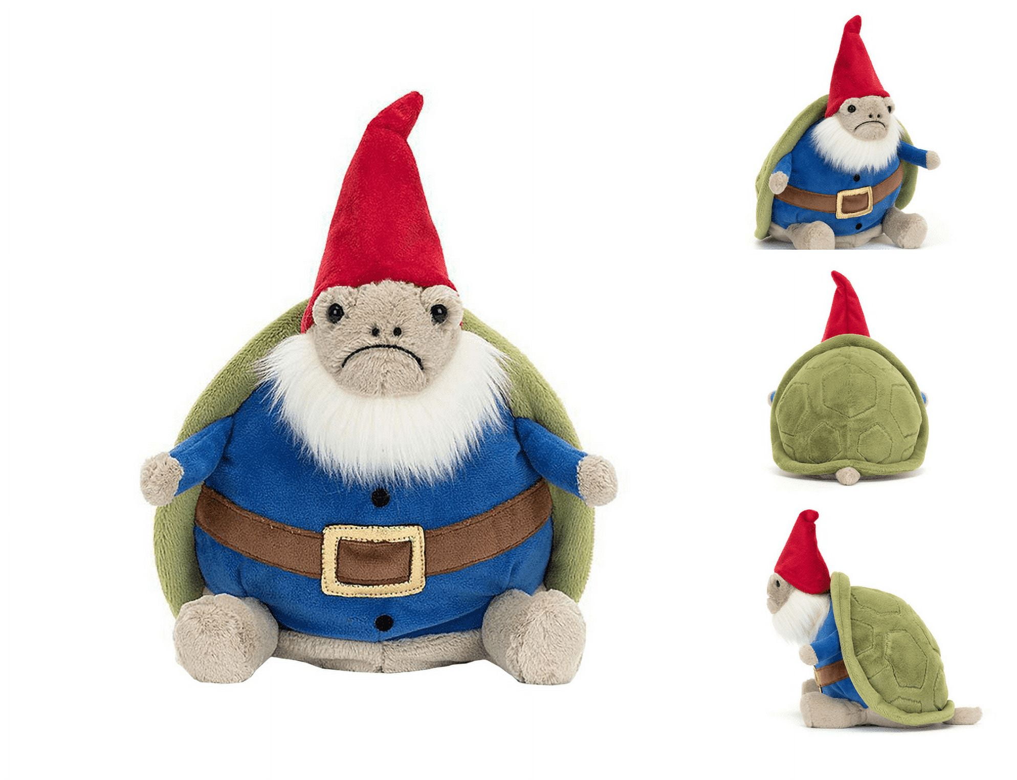 Jellycat Timmy Turtle Garden Gnome Plush Doll Adorable Soft Stuffed ...