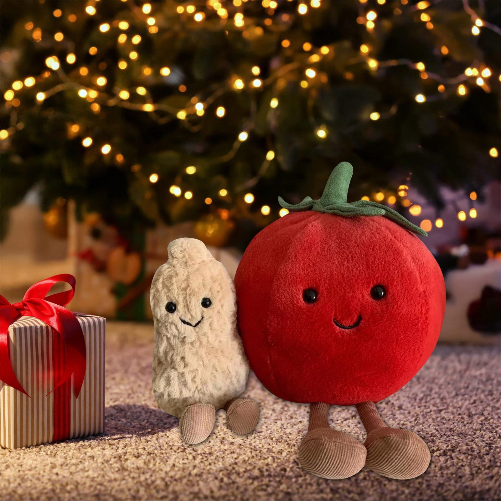 Jellycat Tomato Toy Doll Tomato Doll Accompanies Sleeping Pillow Girl ...