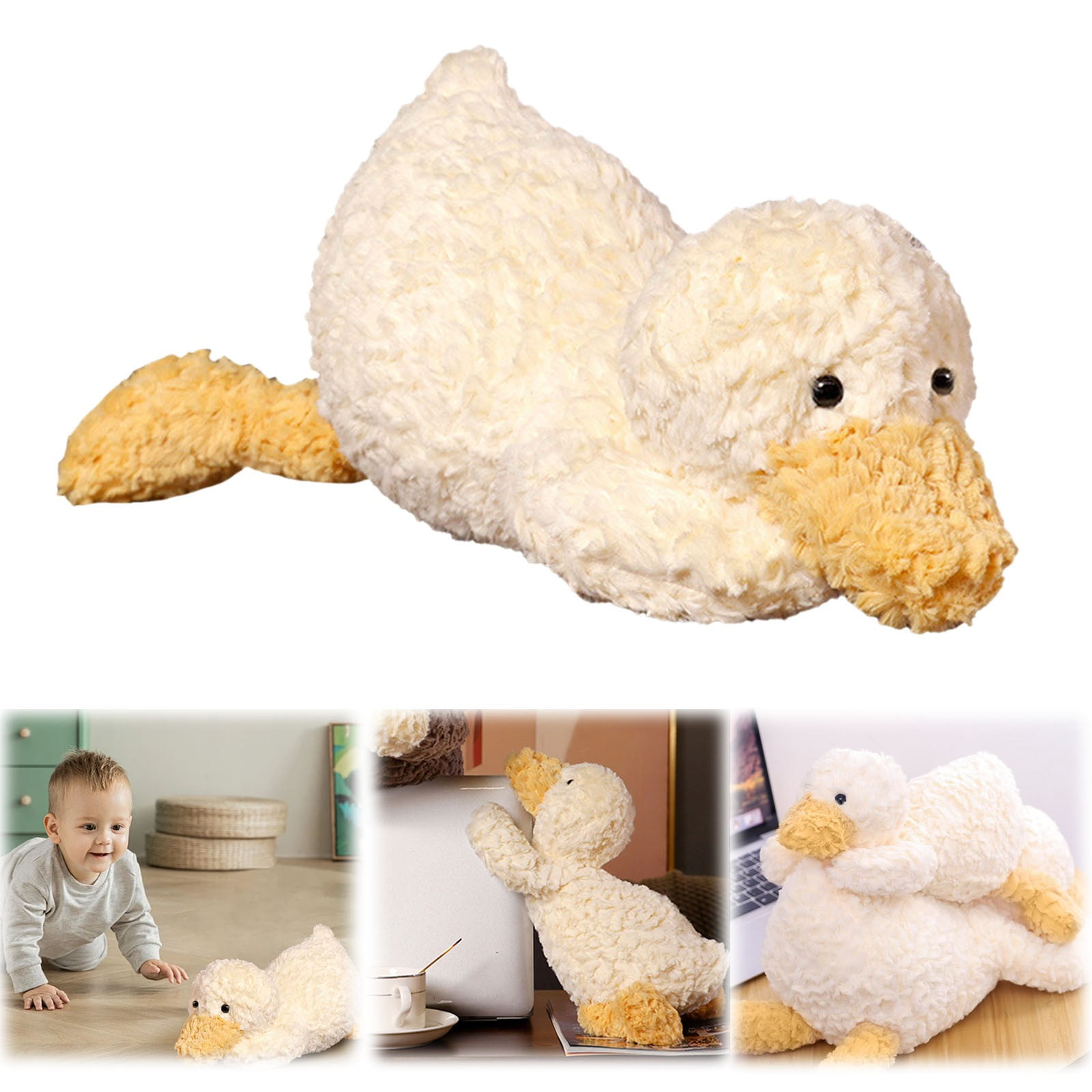 Jellycat Tumblie Duck Stuffed Animal, Soft Plush Doll Medium 12 inches ...