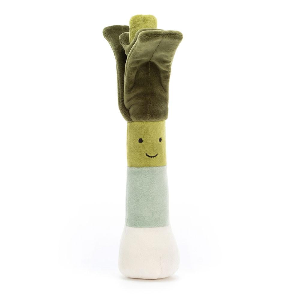 Jellycat Vivacious Vegetable Leek Plush Toy, Cuddly Stuffed Leek for ...