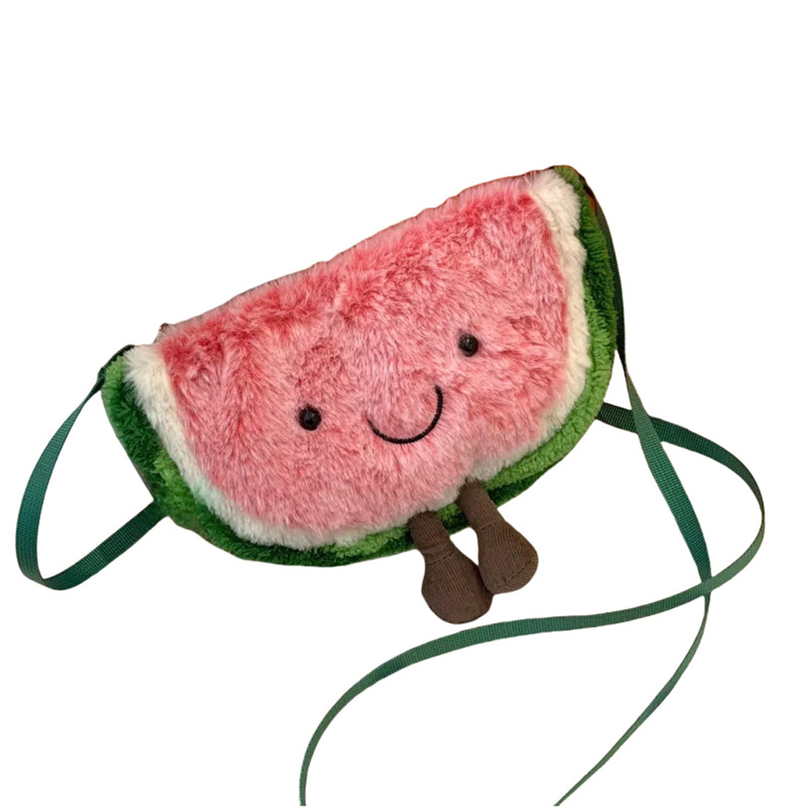 Jellycat Watermelon Cute Plush Toy Messenger Bag, Ideal Jellycat Toy ...