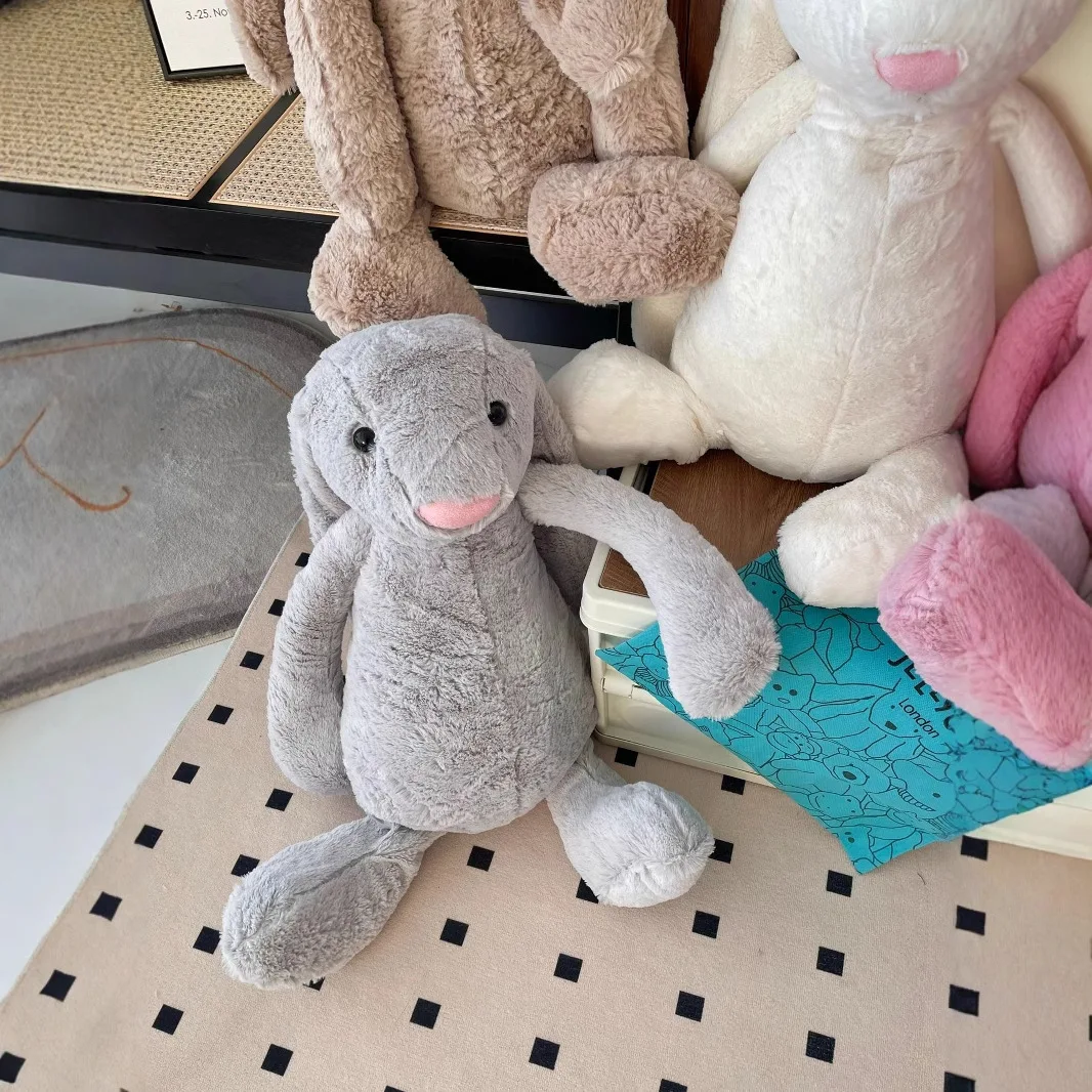 Jellycat With Tags Jellycat Large 67cm Shy Bunny Rabbit Plush Soothing Doll Cute Birthday ...
