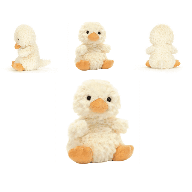 Jellycat Yummy Duckling 7.87" Plush Duck - Perfect Soft Toy for Kids ...