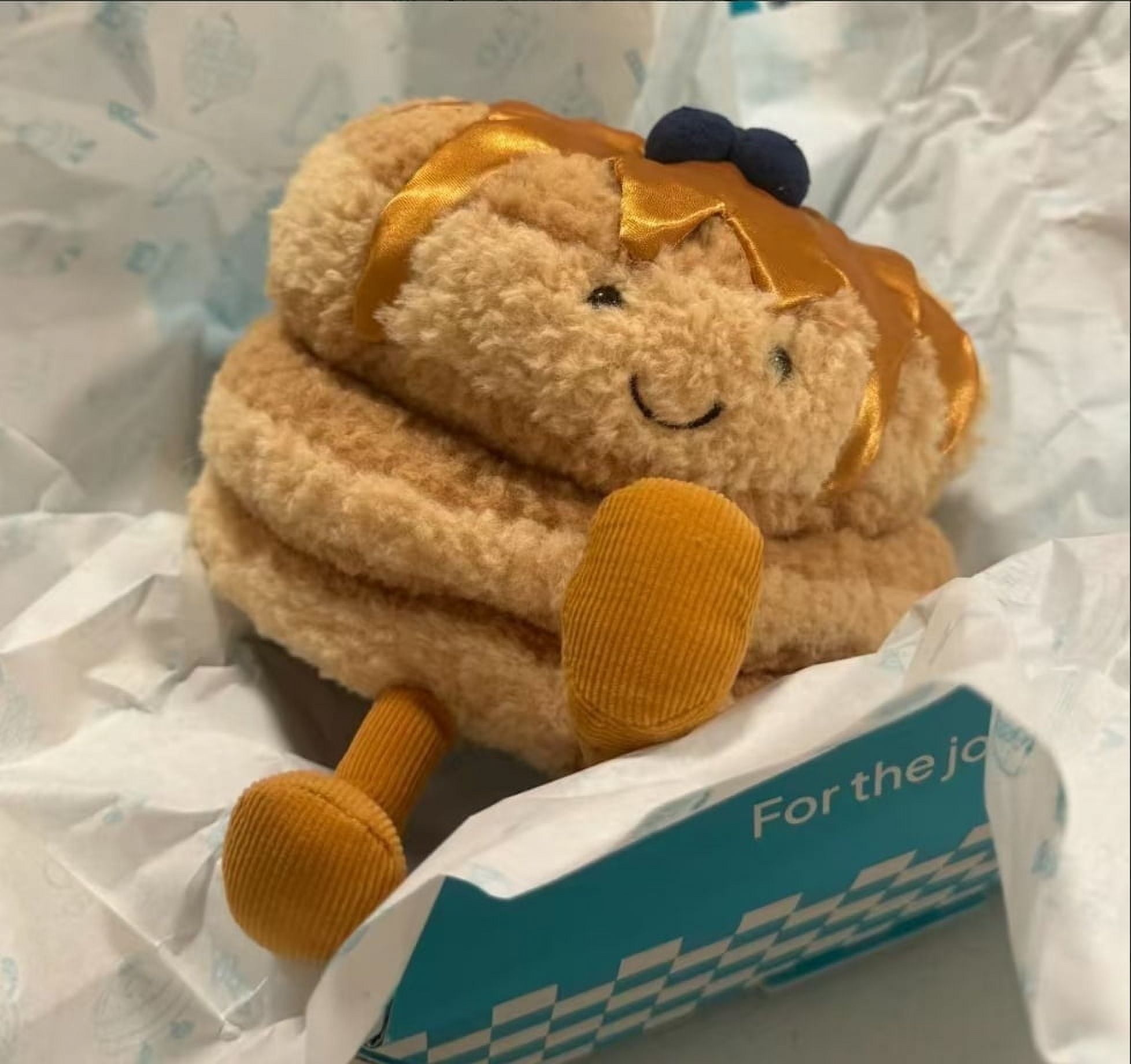 Jellycat plush toys Jellycat amusable fran Pancakes NYC DINER exclusive ...