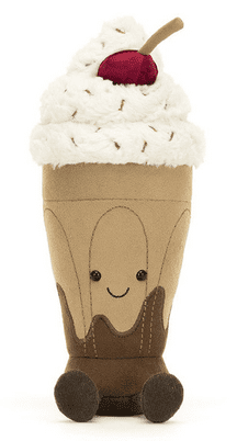 JellycatAmuseables Chocolate Milkshake Plush, 9.84" Cute Jellycat ...