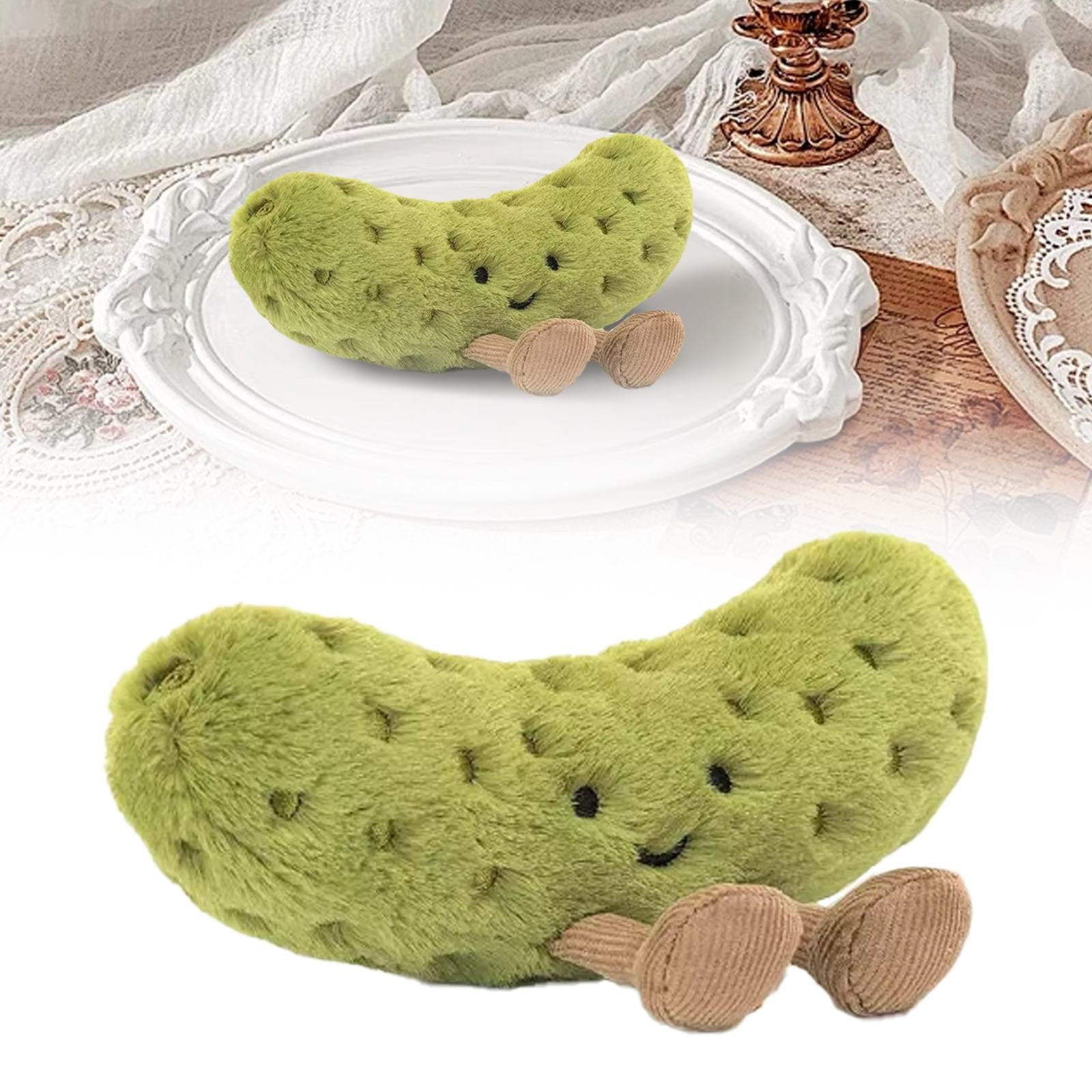 Jellycats Stuffed Toys Pickle Pillow - Amuseable Dill Pickle Plush ...