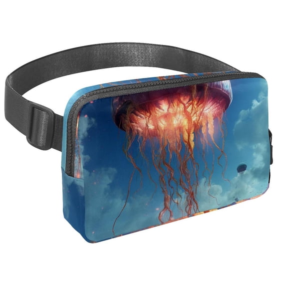 Jellyfish Adjustable Lightweight Waist Packs Fanny Packs Money Belt ...