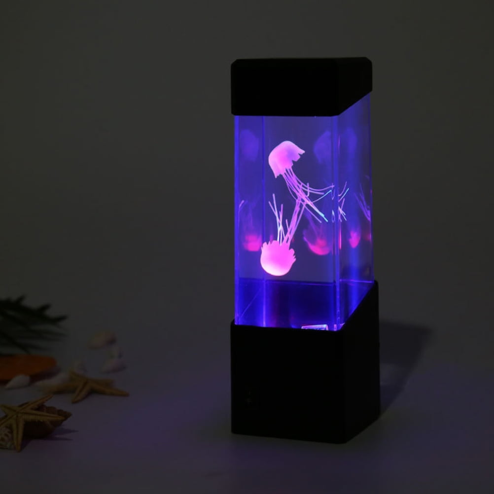Jellyfish Aquarium Color Changing Simulation LED Jellyfish Fish Tank ...