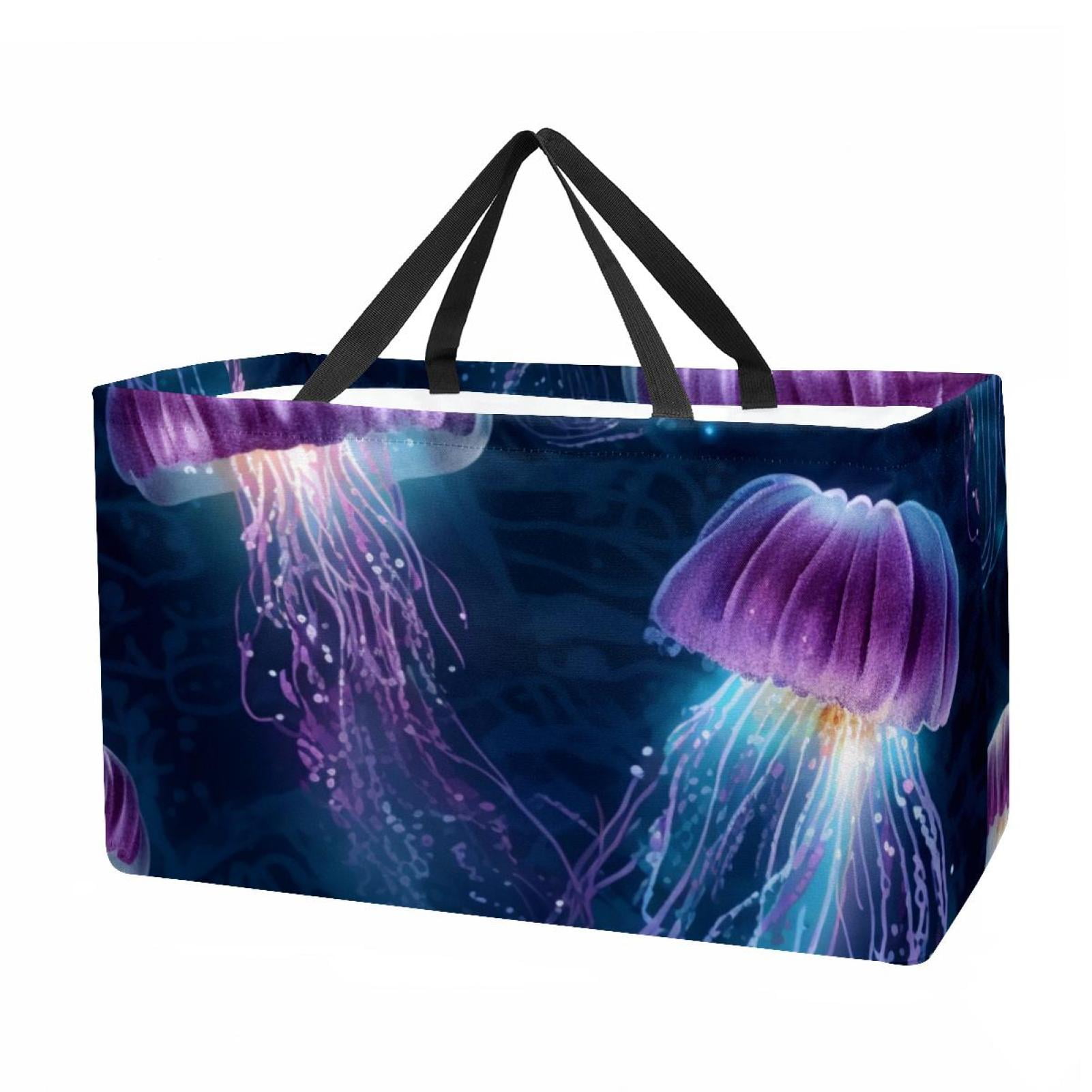 Jellyfish Collapsible Oxford Cloth Storage Bin: Reusable, Foldable, and ...