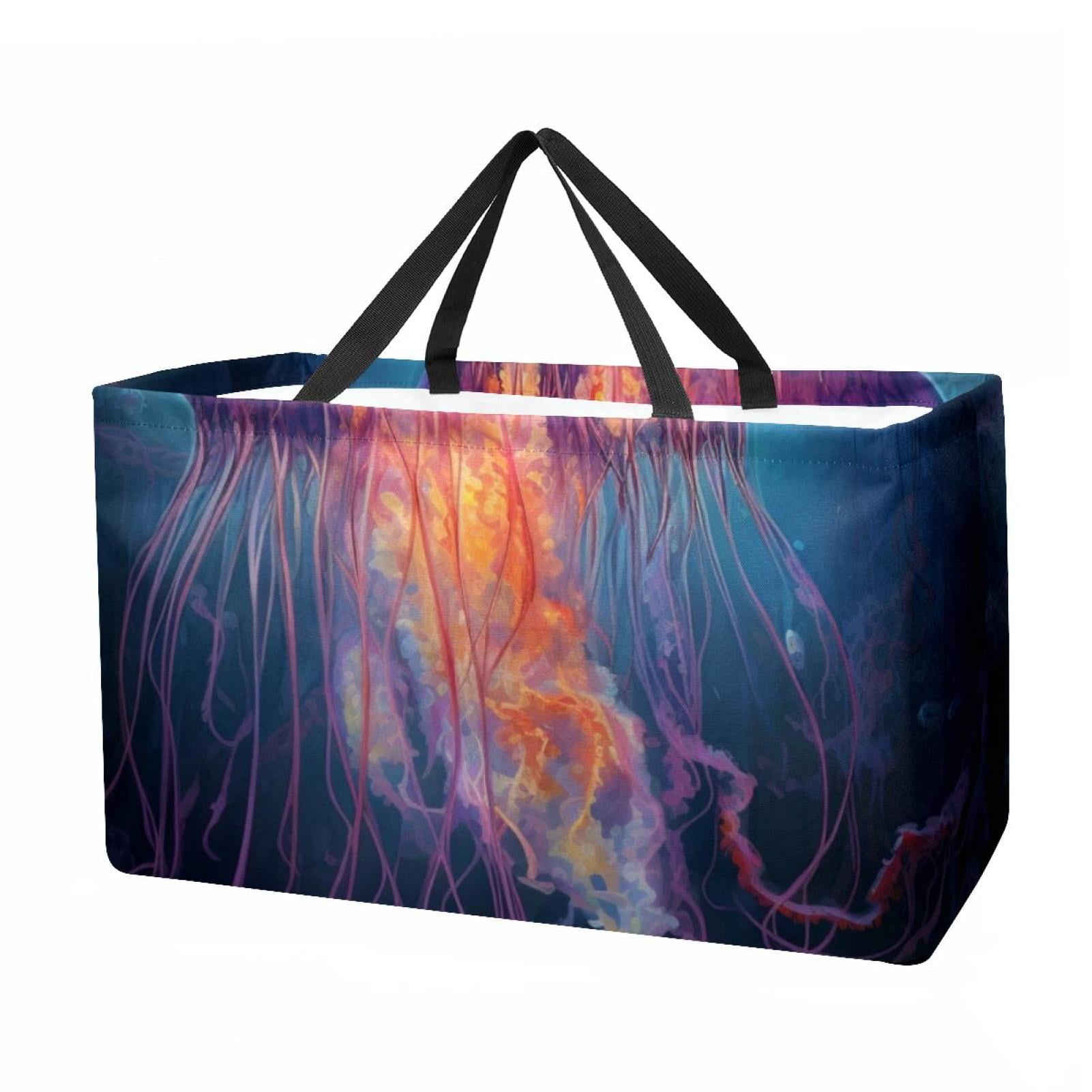 Jellyfish Collapsible Oxford Cloth Storage Bin: Reusable, Foldable, and ...