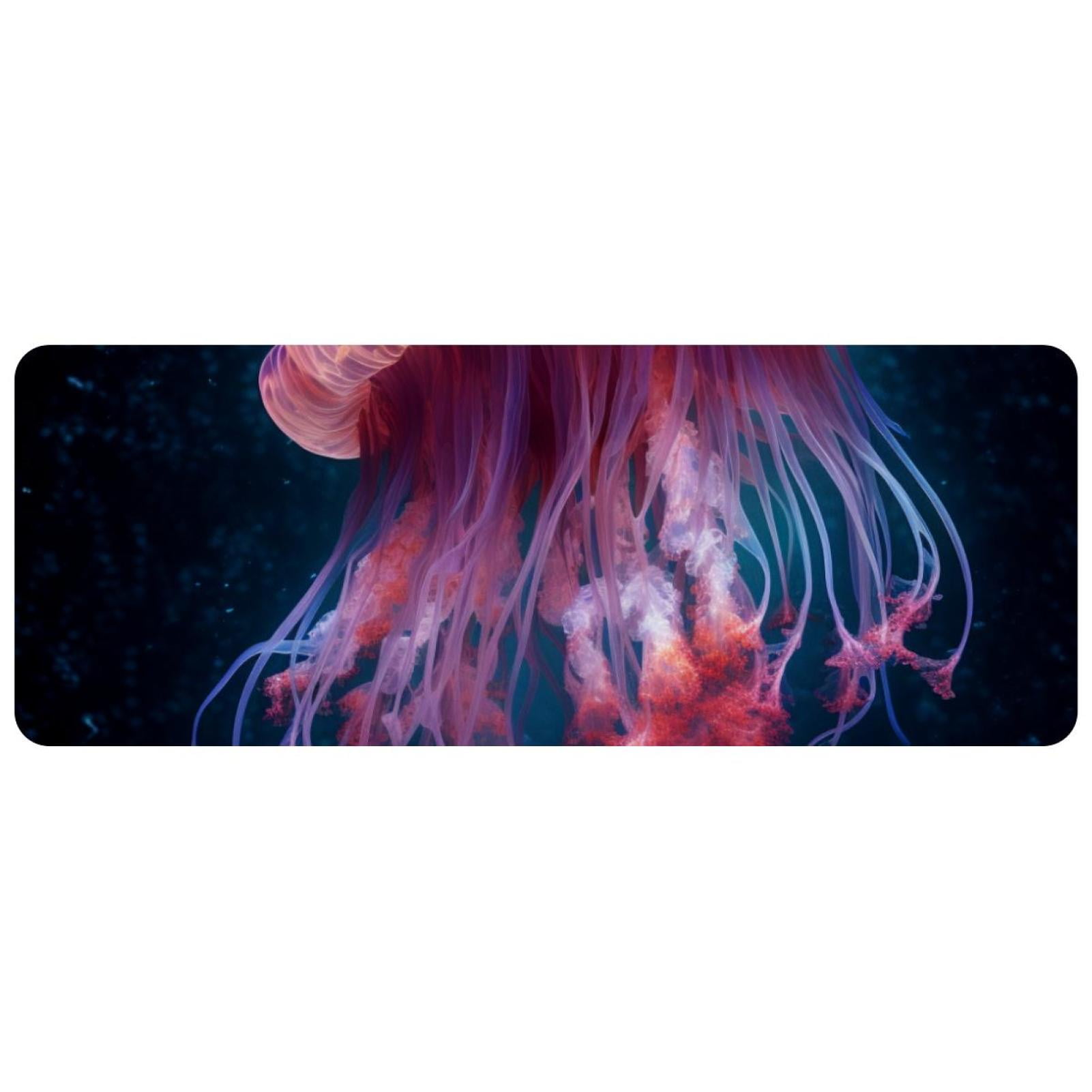 Jellyfish Computer Mouse Pad,Rubber Mouse Mat for Gaming, Office ...