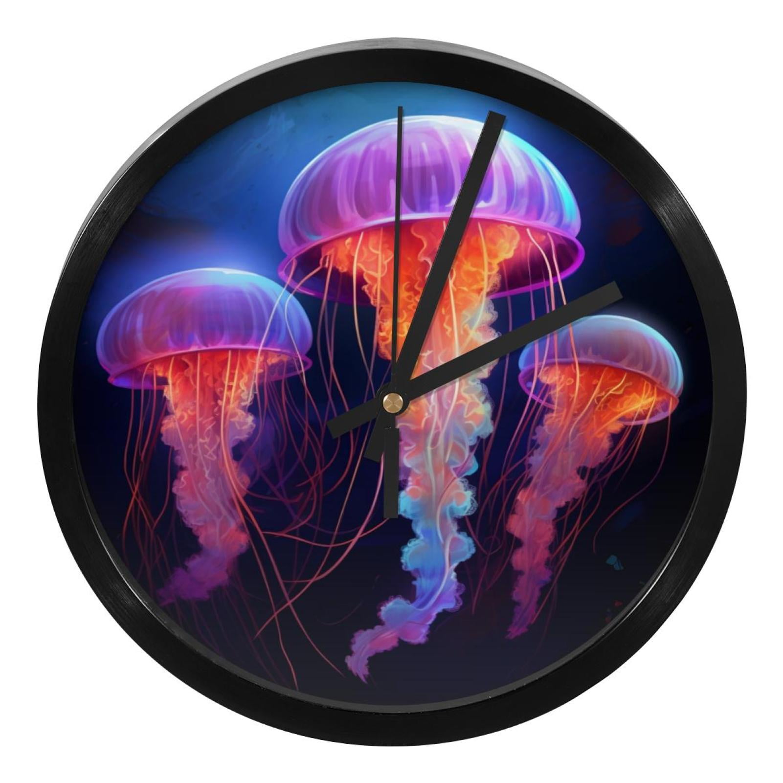 Jellyfish Elegant Mother's Day Wall Clock | Accurate Quartz Movement ...