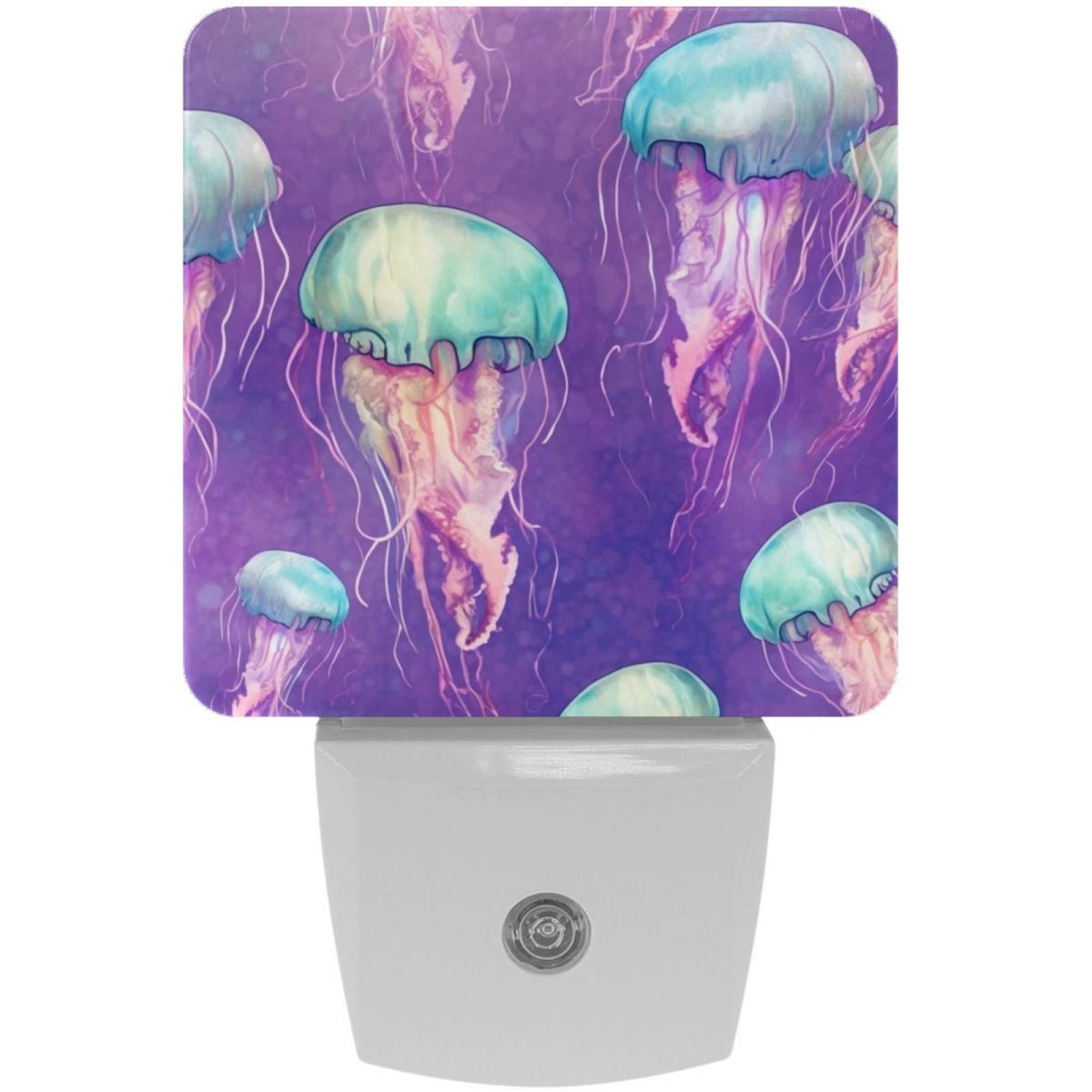 Jellyfish Enhance Your Space with LED Square Night Lights - Versatile ...