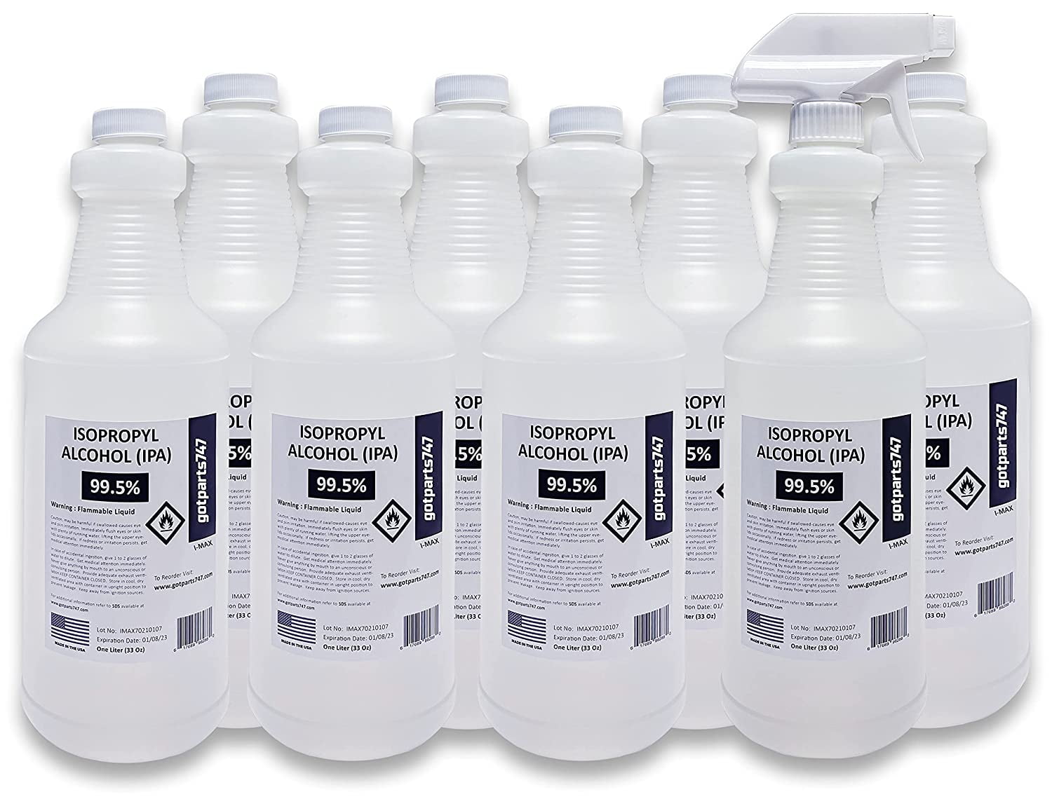 Jellyfish IPA 99.5% - 8 Liters (More Than 2 Gallons) Ultra Purity ...