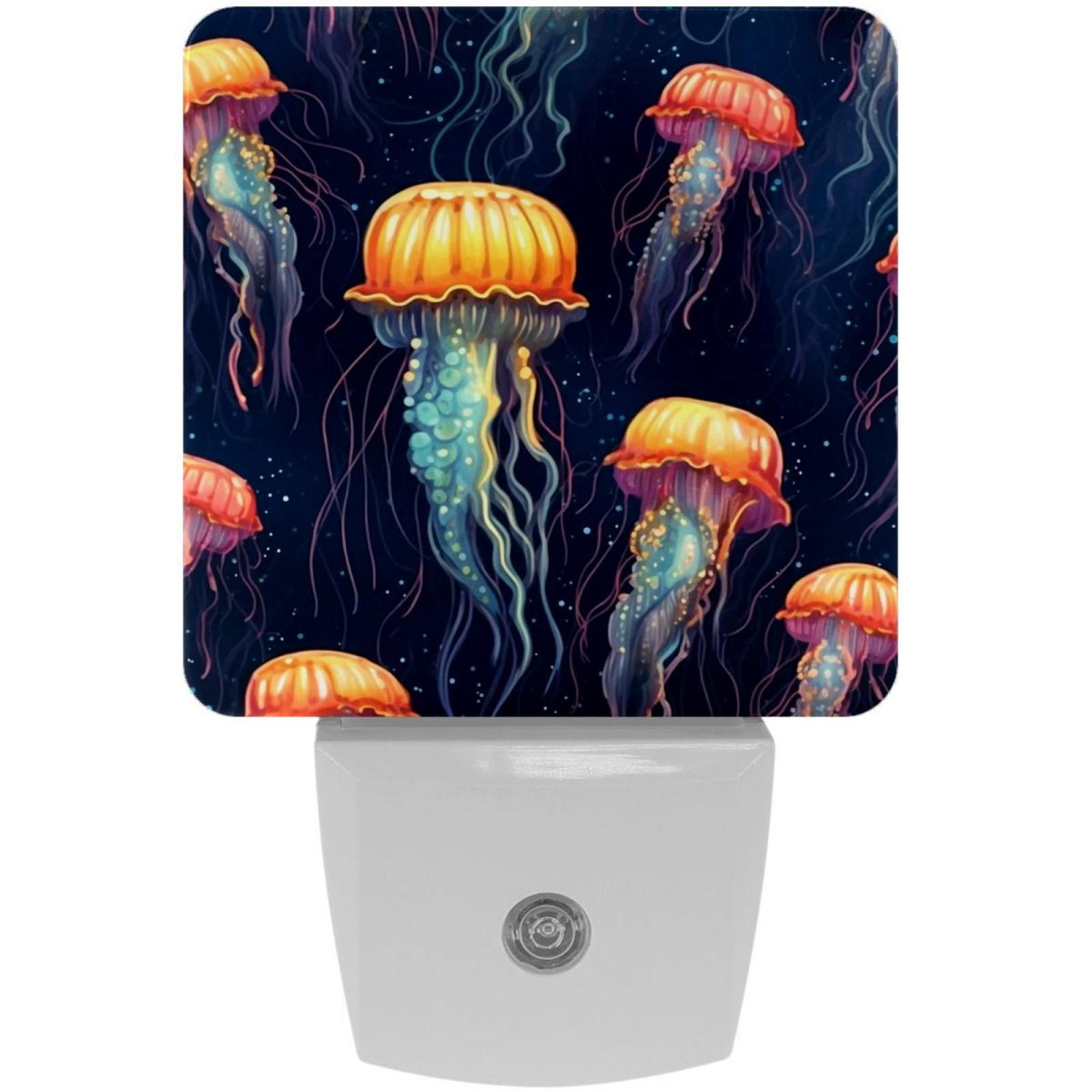 Jellyfish LED Square Night Light - Compact and Energy Efficient ...