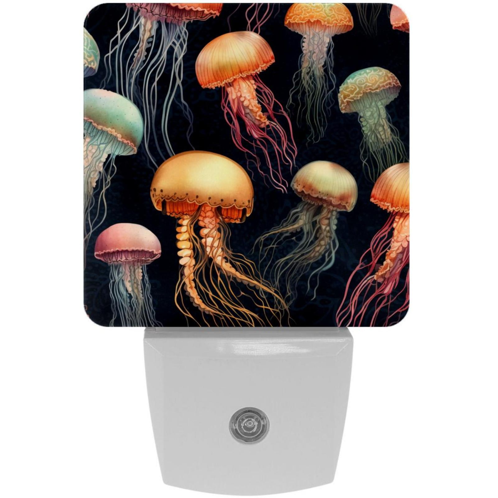 Jellyfish LED Square Night Light - Energy Efficient and Stylish ...