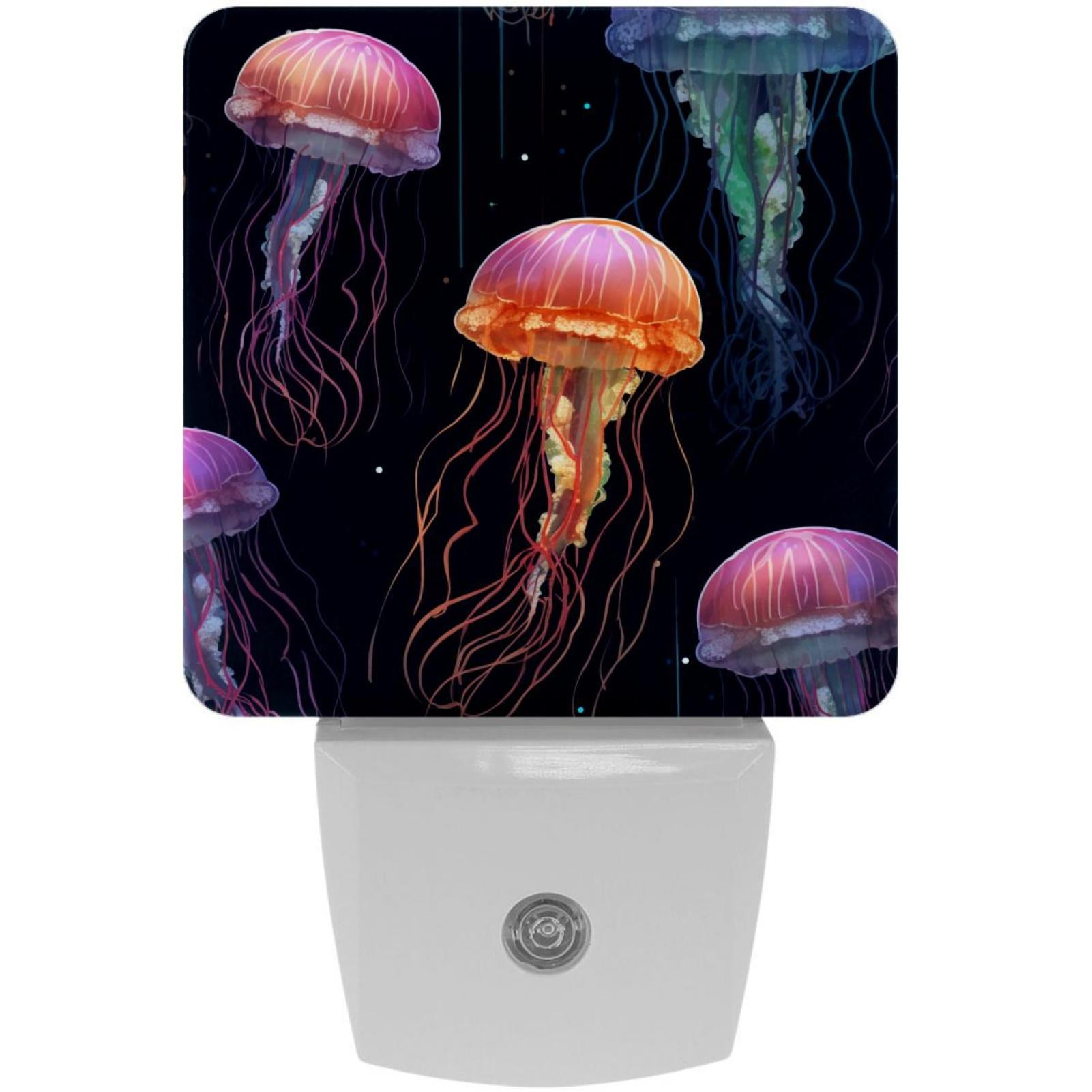 Jellyfish LED Square Night Light - Energy Efficient and Stylish ...