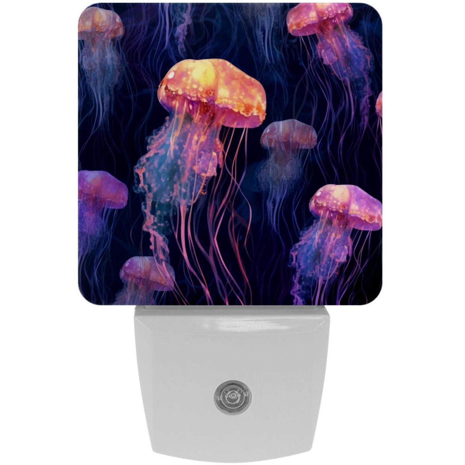 Jellyfish LED Square Night Light - Energy Efficient and Stylish ...