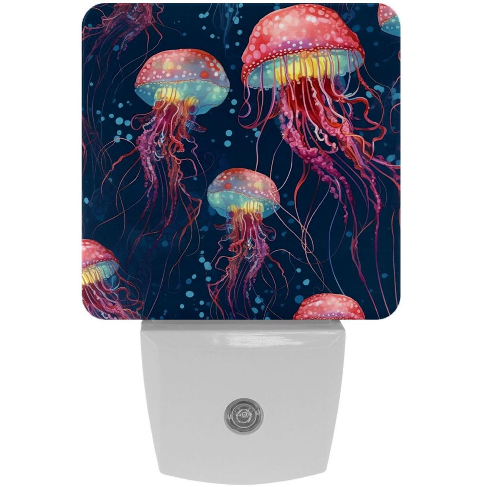 Jellyfish LED Square Night Lights - Elegant and Energy Efficient ...