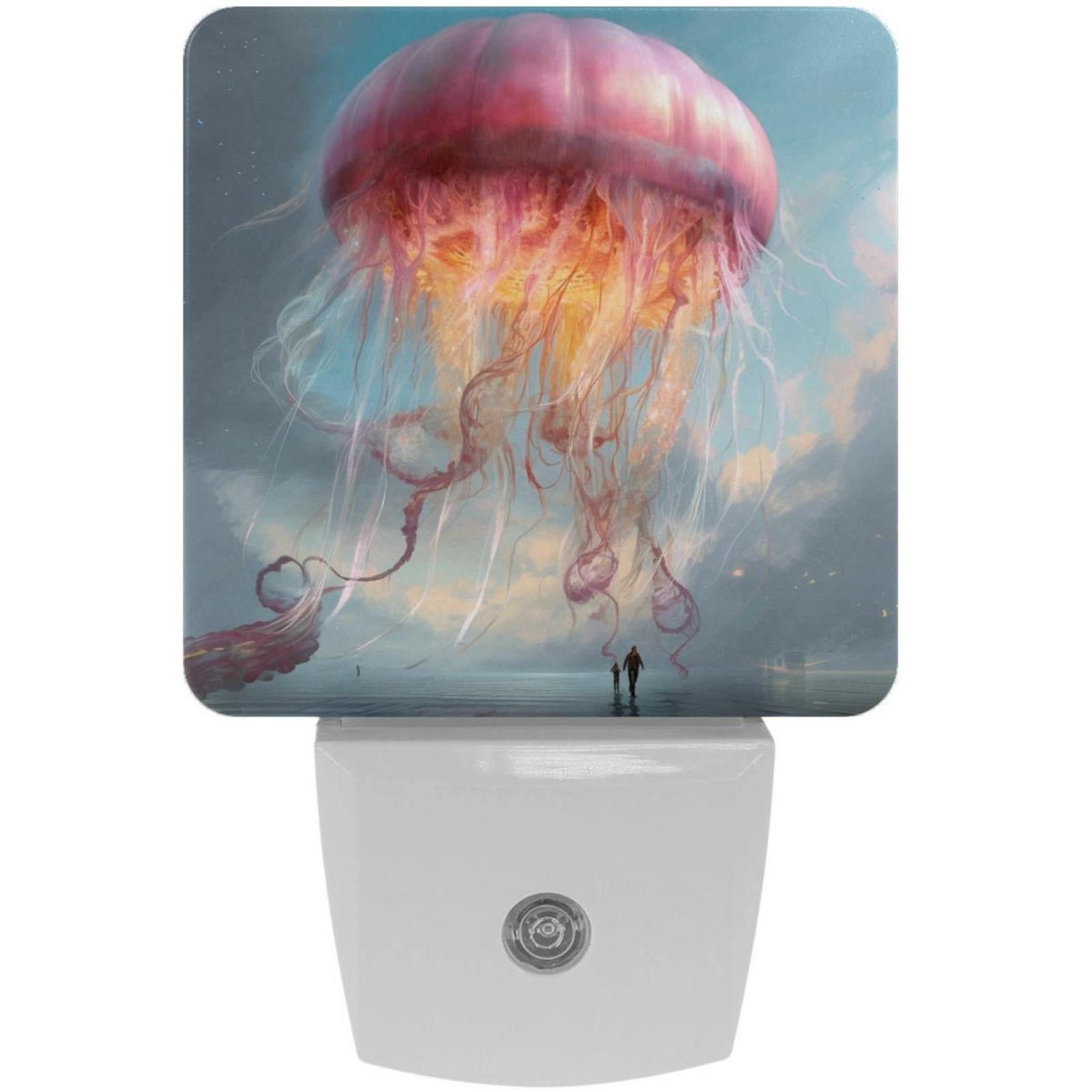 Jellyfish LED Square Night Lights - Elegant and Energy Efficient ...