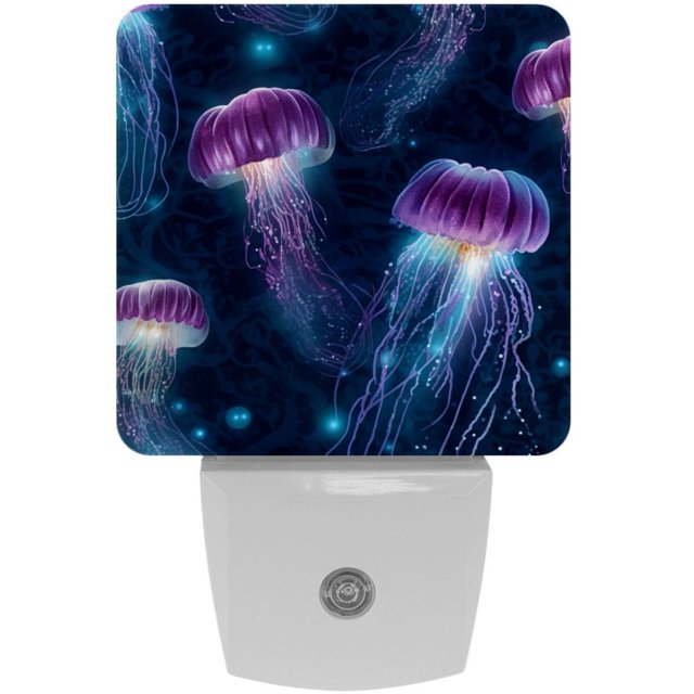 Jellyfish LED Square Night Lights - Elegant and Energy Efficient ... Jellyfish LED Square Night Lights - Elegant and Energy Efficient ...