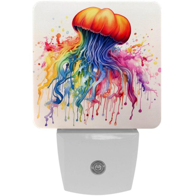 Jellyfish LED Square Night Lights - Elegant and Energy Efficient ... Jellyfish LED Square Night Lights - Elegant and Energy Efficient ...