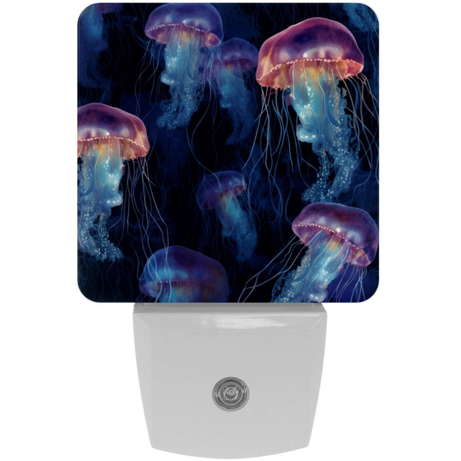 Jellyfish LED Square Night Lights - Energy Efficient and Sleek Design ...